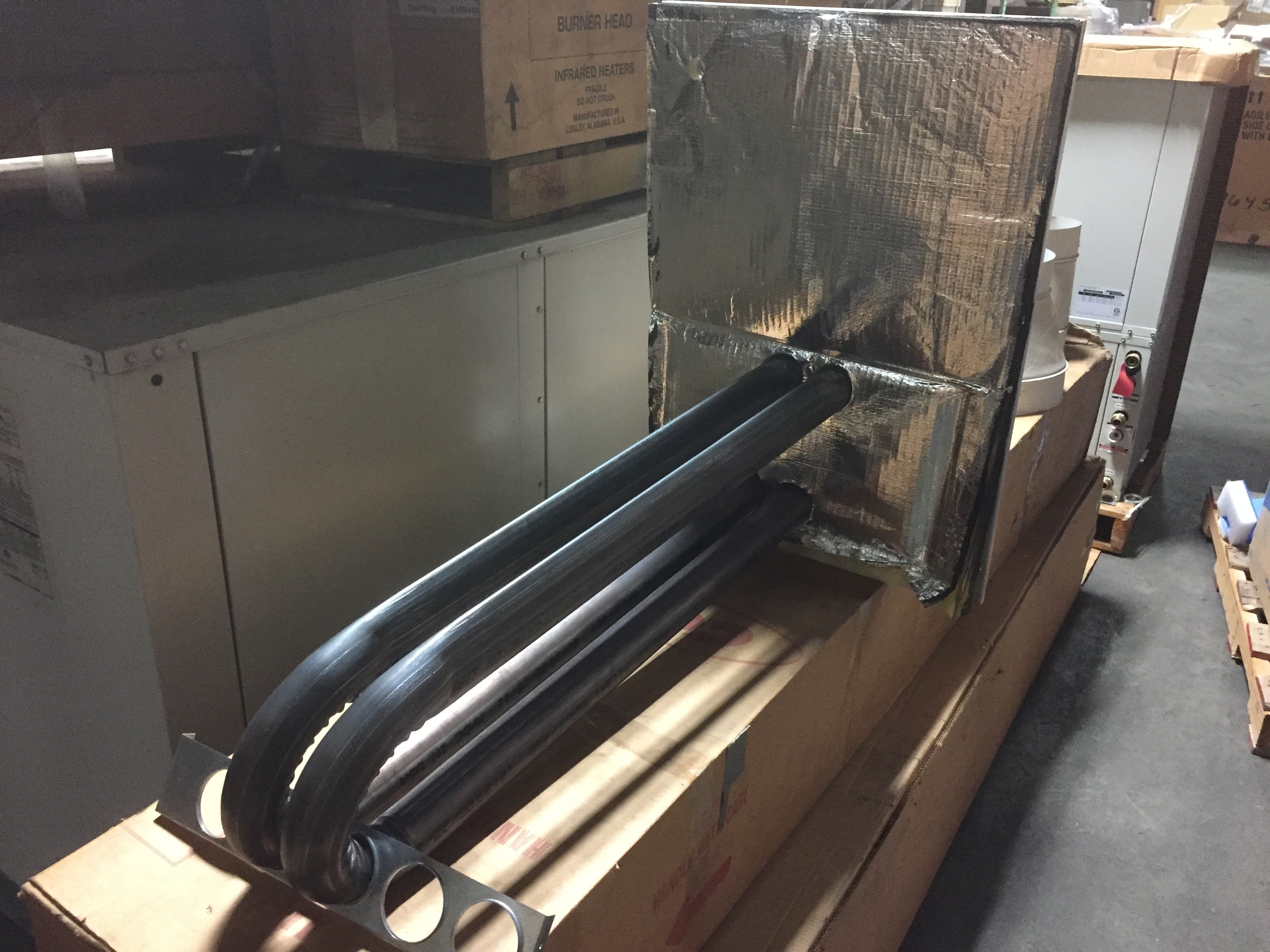 2 Tube Heat Exchanger Assembly With Burner – Surplus City Liquidators