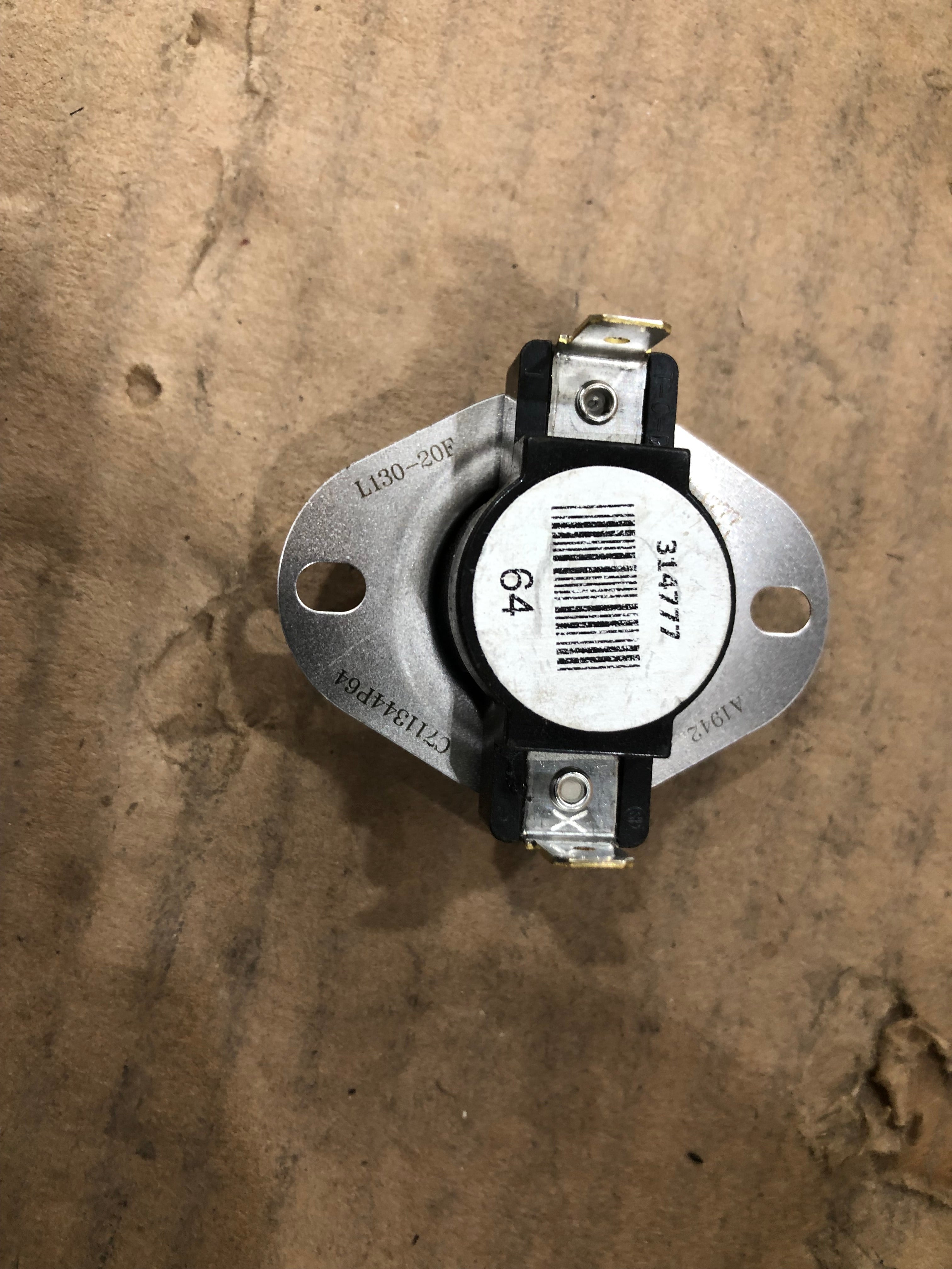 Thermostat Limit Switch – Surplus City Liquidators