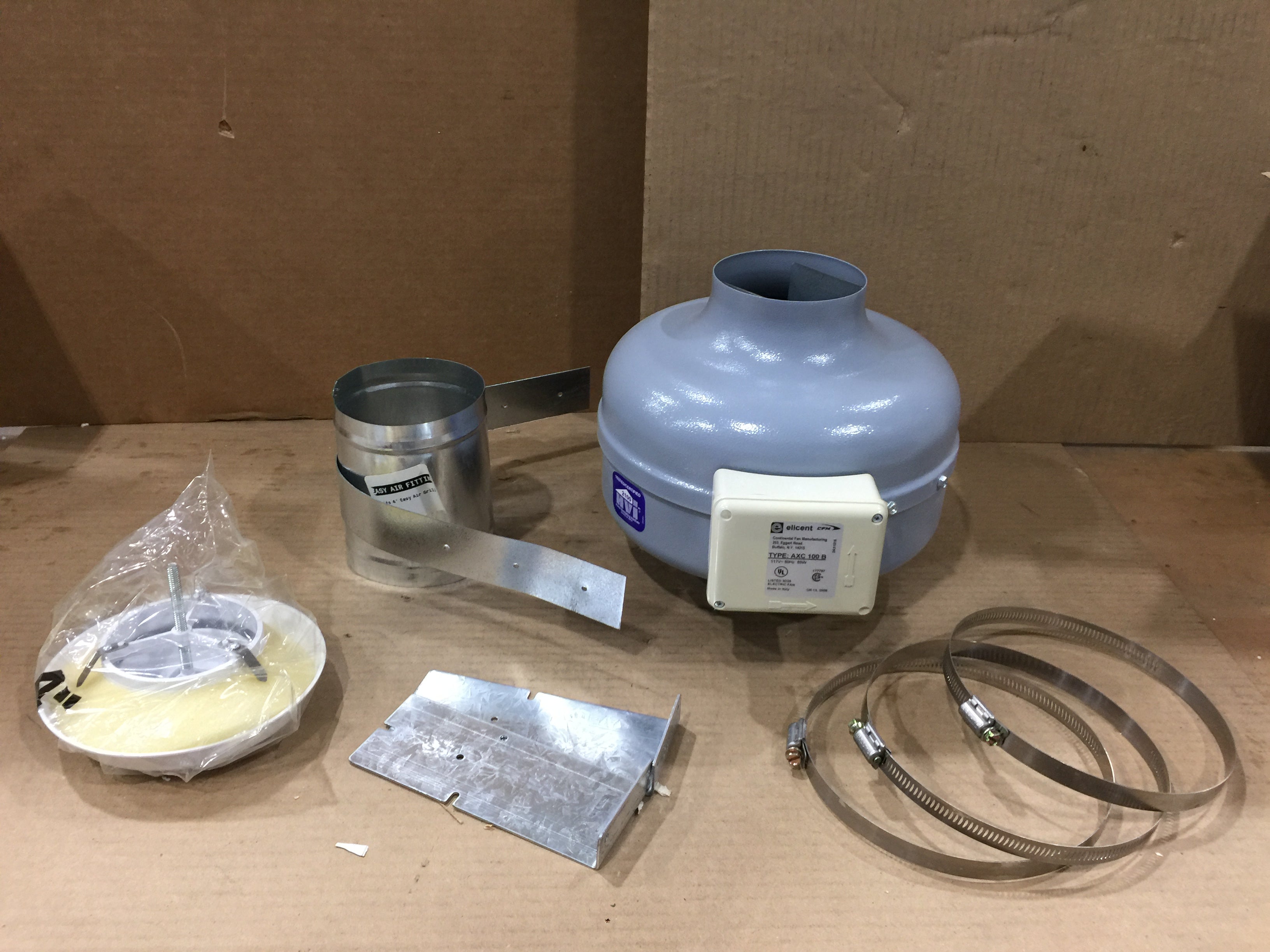 4 Bathroom Grille Ventilation Kit; 120/60/1 – Surplus City