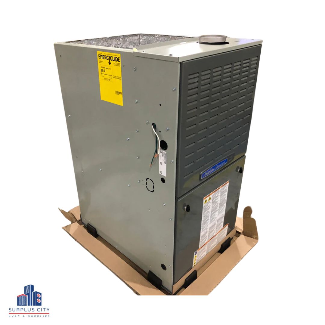 80,000 BTU Two-Stage Upflow/Horizontal ECM Variable Speed Gas Furnace; – Surplus City