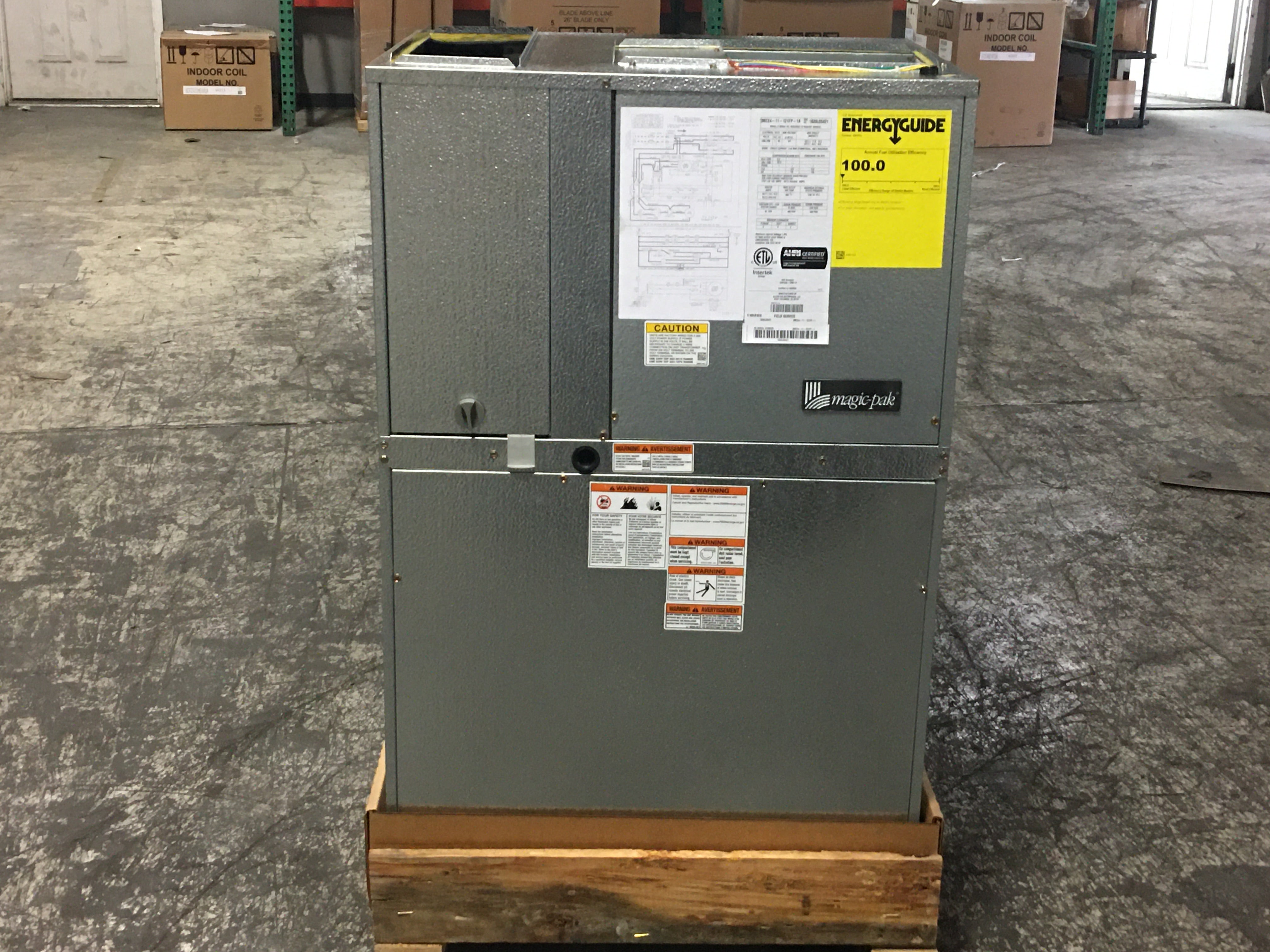 1 Ton Magic Pak Air Conditioning Packaged Unit With 3 KW Electric Heat – Surplus City