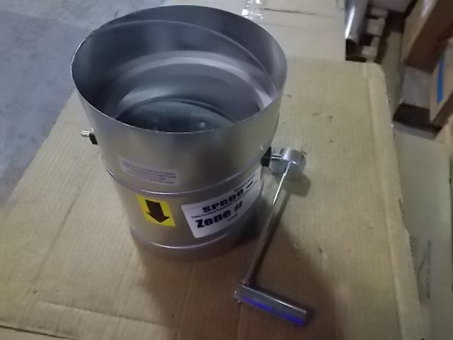 8" STATIC PRESSURE REGULATING DAMPER – Surplus City