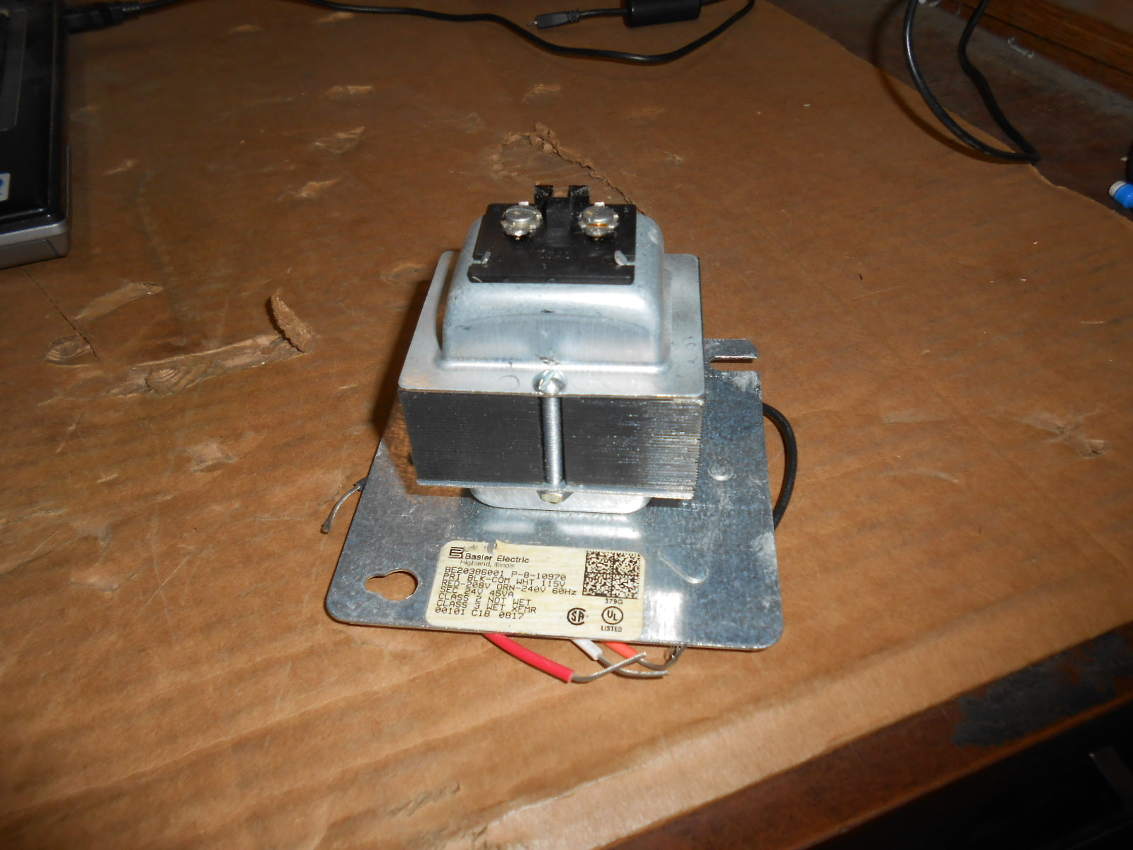 45VA Control Circuit Transformer, Primary:115/208/240V, Secondary: 24V ...