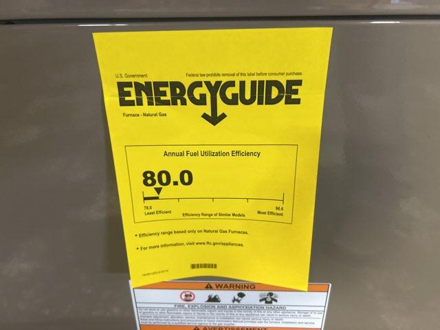 100,000 BTU Two-Stage Multiposition ECM Multi Speed Gas Furnace 80% 11 ...