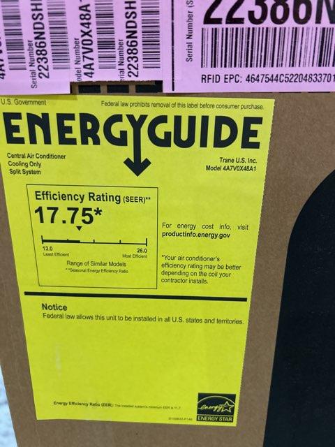 4 Ton Variable Speed Split-System Communicating Air Conditioner 208-23 ...