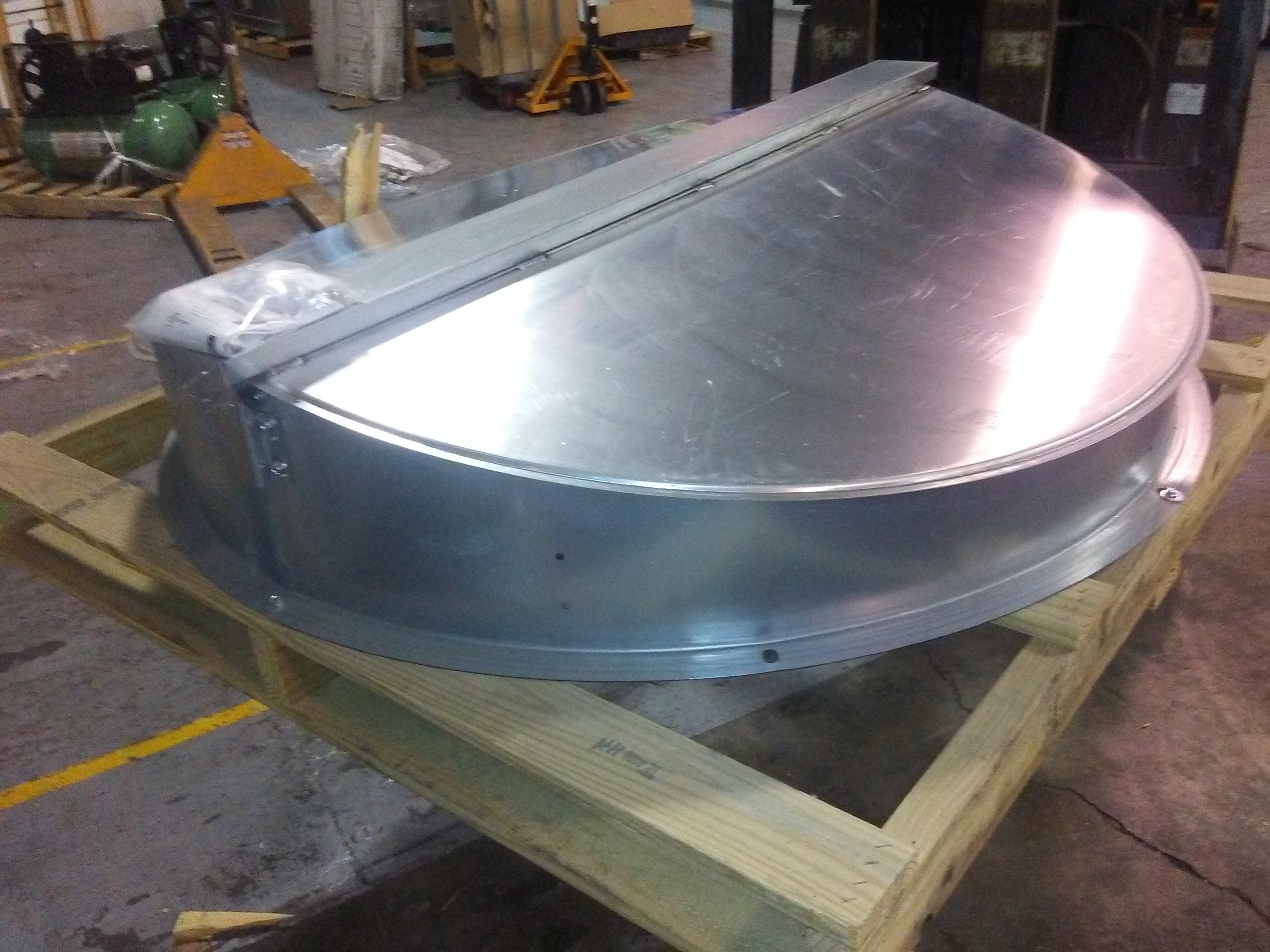 DISCHARGE CAP, 50-13/32 IN. H, UNFINISHED – Surplus City