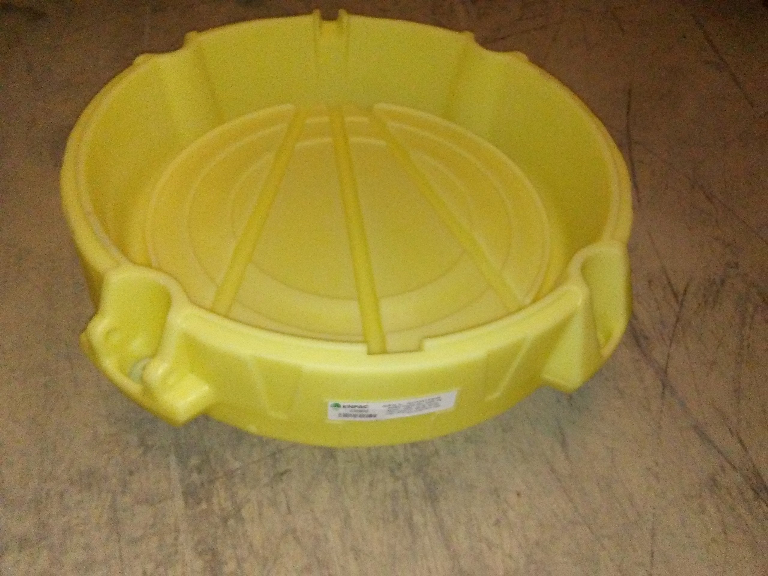 Spill Collection System, Yellow, 500 Lb. – Surplus City