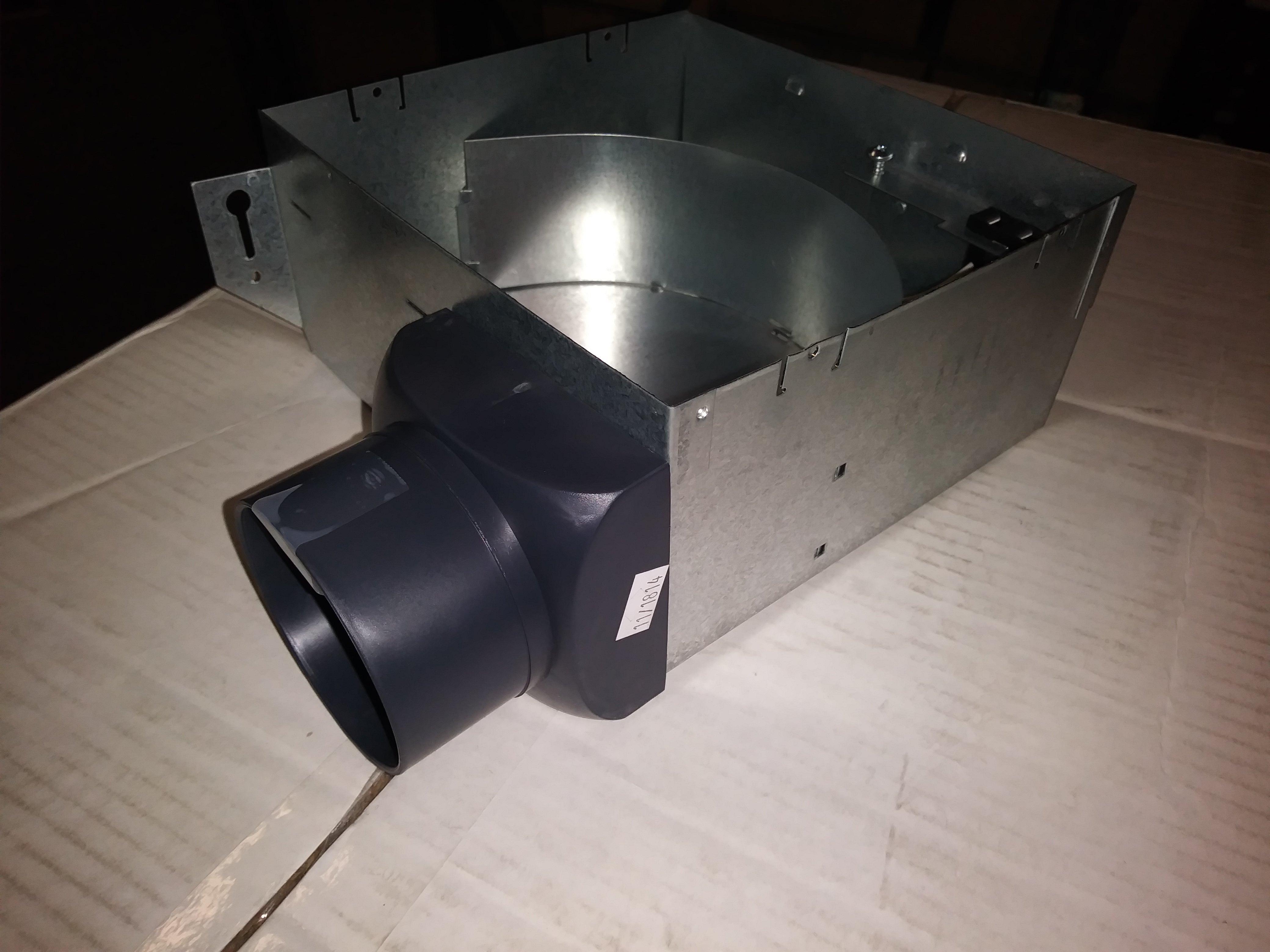 Multi-Unit Job Pack Exhuast Fan Housings/Duct Collars Sold As 6 Per Bo ...