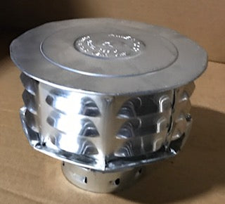 3" "SNAP-LOCK" B-VENT DOUBLE WALL UNIVERSAL LOUVERED GAS VENT CAP ...