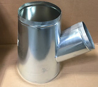 12" X 9" X 7" GALVANIZED STRAIGHT WELDED WYE – Surplus City