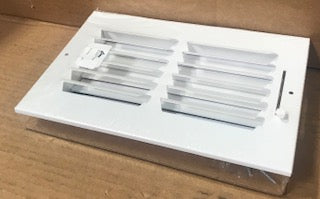 6" X 10" STEEL 1-WAY CURVED BLADE REGISTER – Surplus City