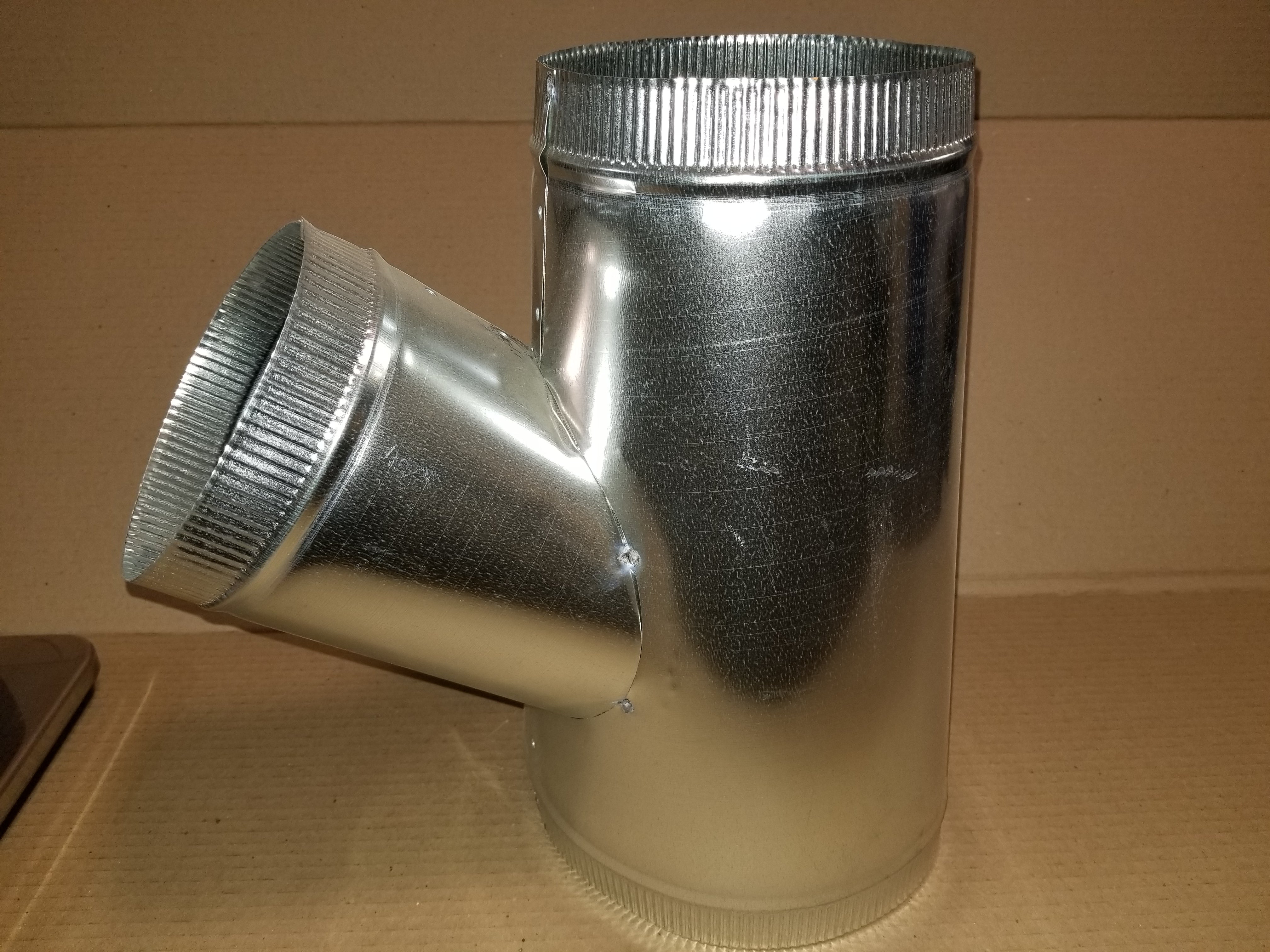 9" X 7" X 6" GALVANIZED STRAIGHT WELDED WYE – Surplus City