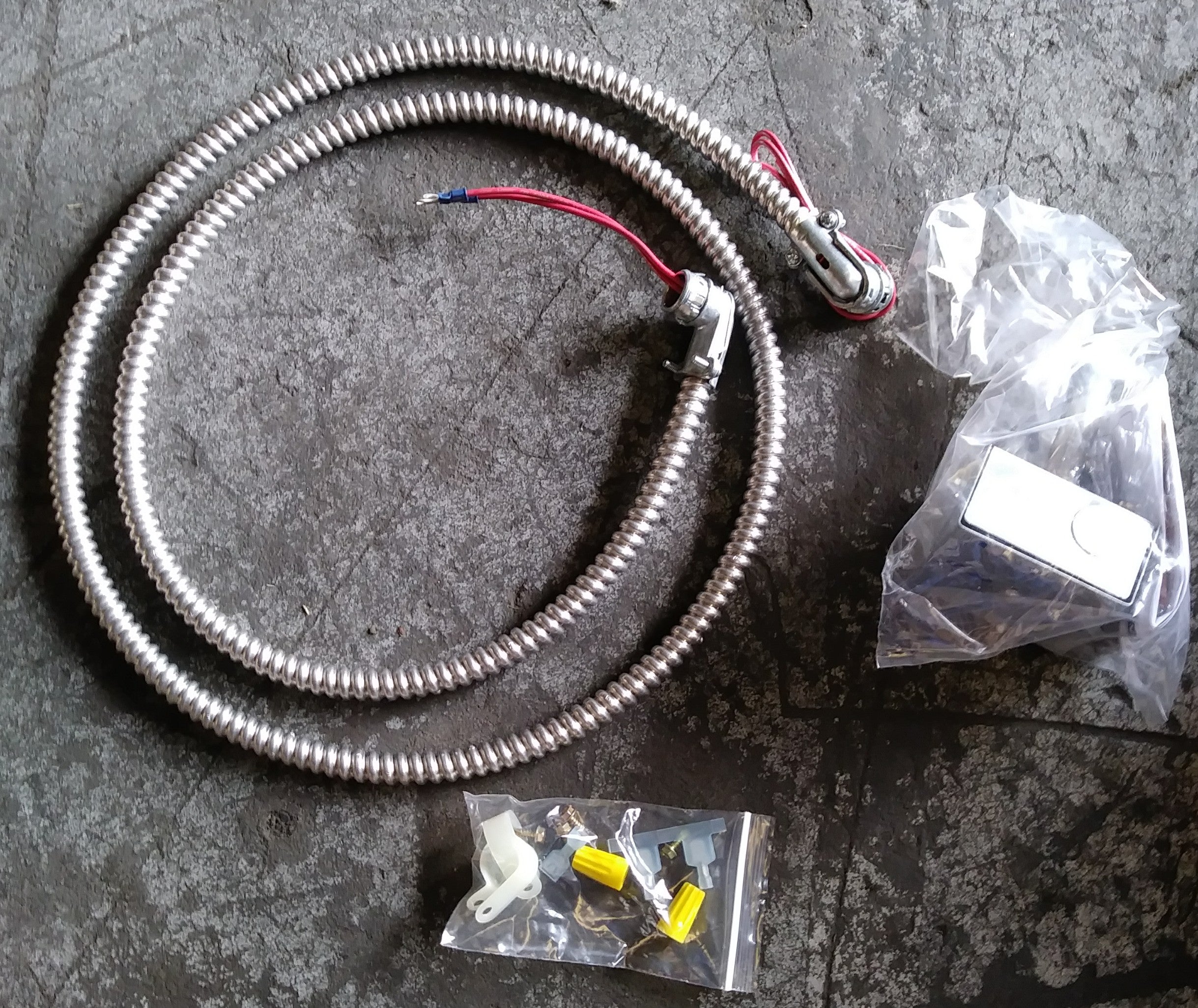 Oil Blocked Flue Safety Switch Kit for Use w/Rear Flue Basement Style ...