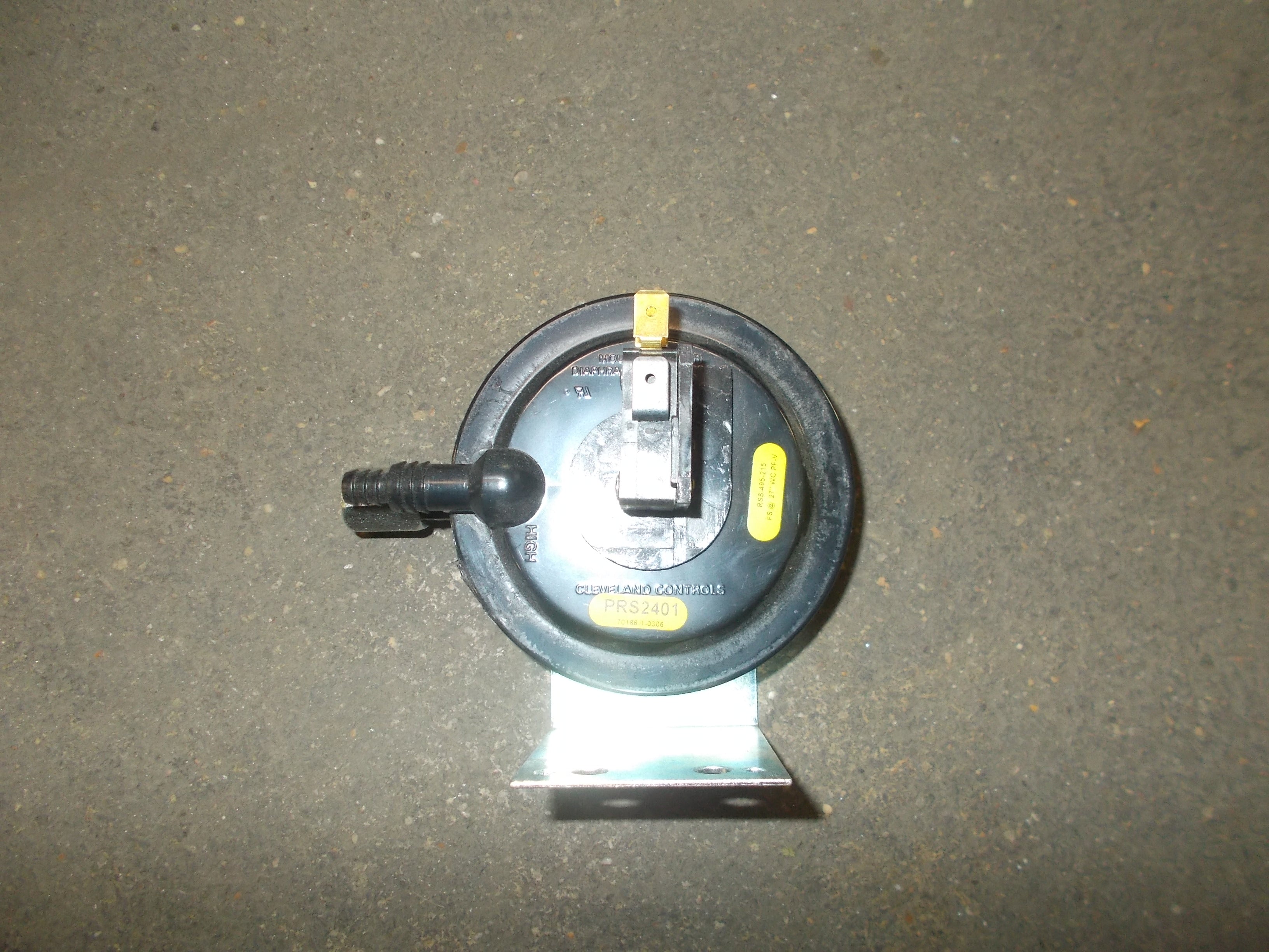 1/10 HP Low Air Pressure Switch, 125-250-277 VAC – Surplus City