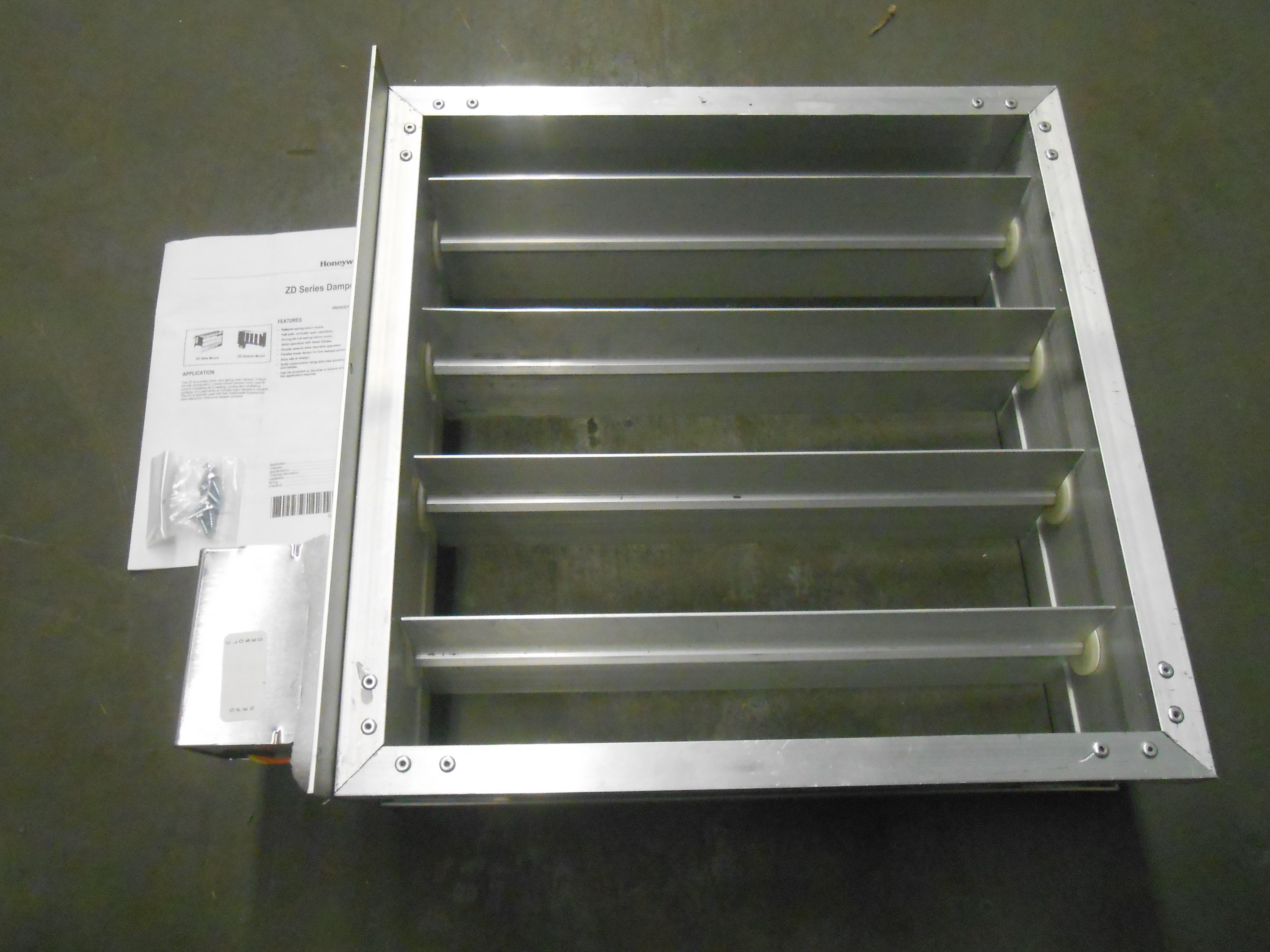 14 x 14" Automatic Rectangular Damper" – Surplus City