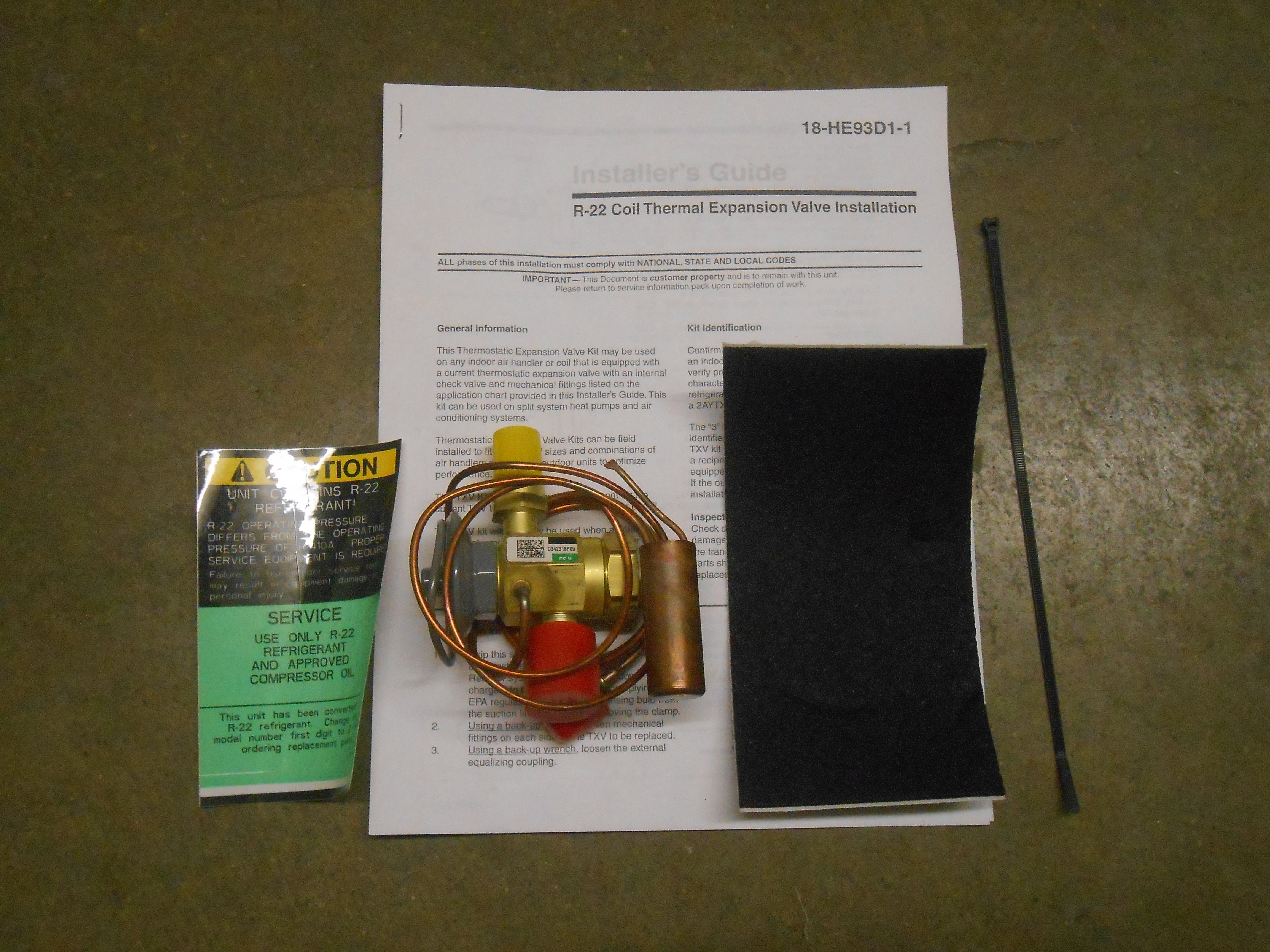 Thermostatic Expansion Valve Kit – Surplus City