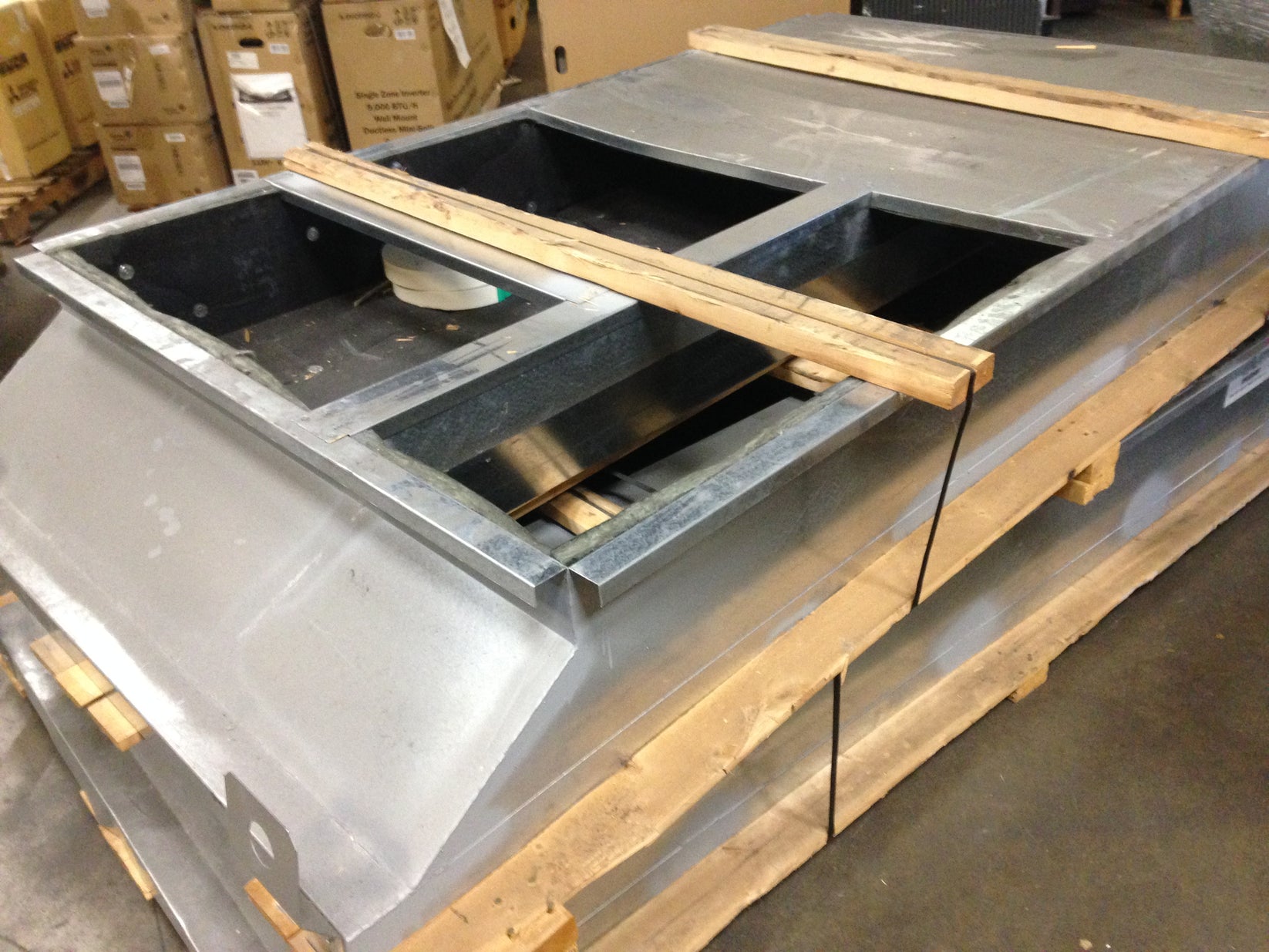 11" HIGH ROOF CURB ADAPTER WITH DUCT TRANSITION – Surplus City Liquidators