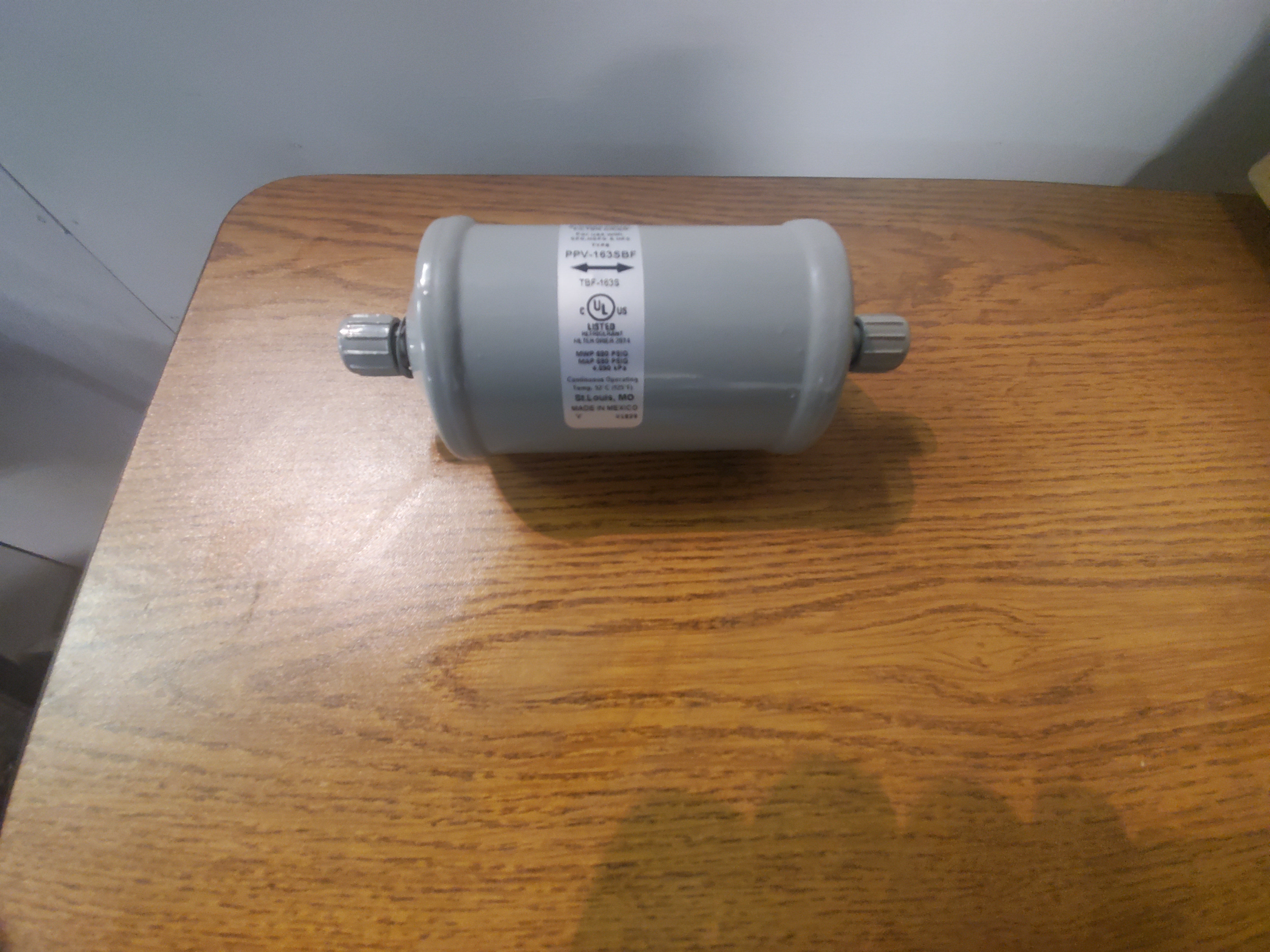 16 CUBIC INCH BI-DIRECTIONAL 3/8"SWEAT FILTER DRIER, R-22 – Surplus City