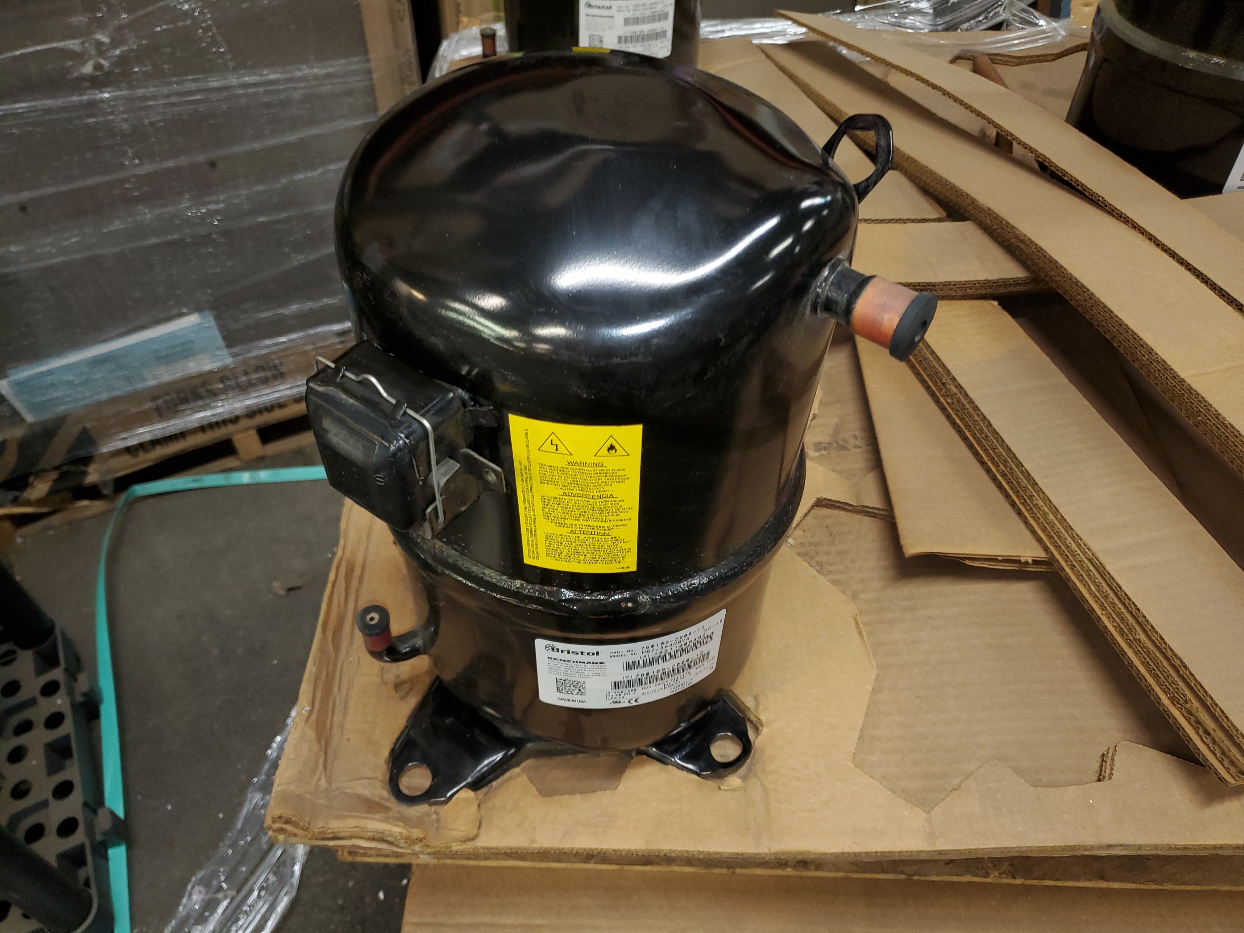 3 TON HIGH TEMP AC/HP "BENCHMARK" MODEL RECIPROCATING COMPRESSOR, 380 ...