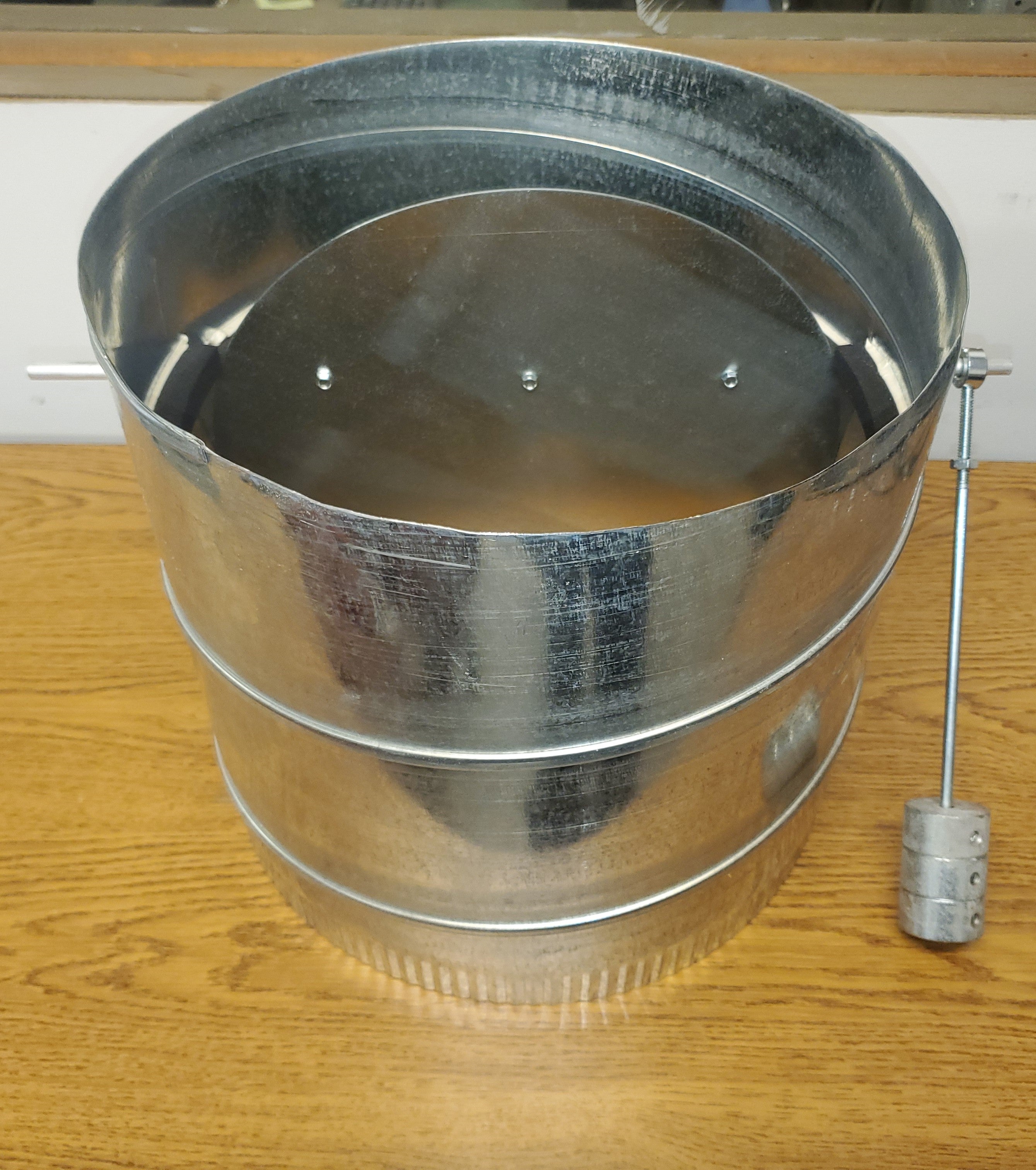 12" ROUND STATIC PRESSURE BYPASS DAMPER – Surplus City Liquidators