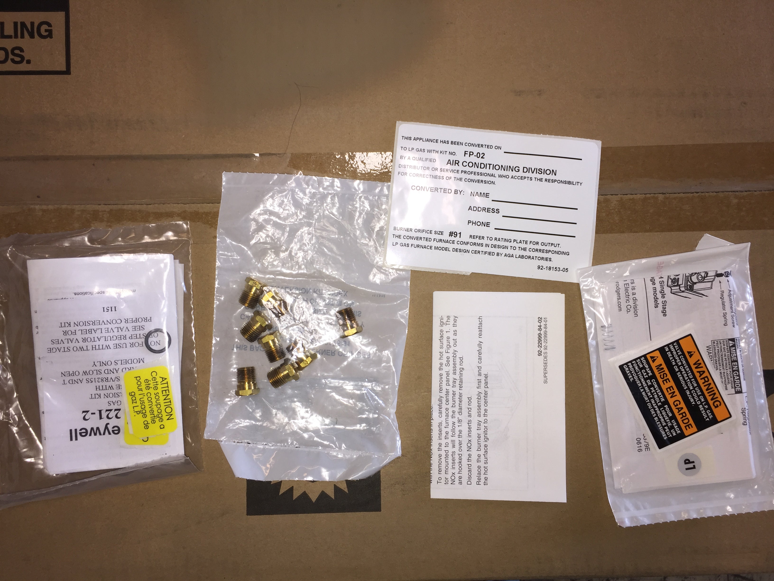 LP Conversion Kit – Surplus City