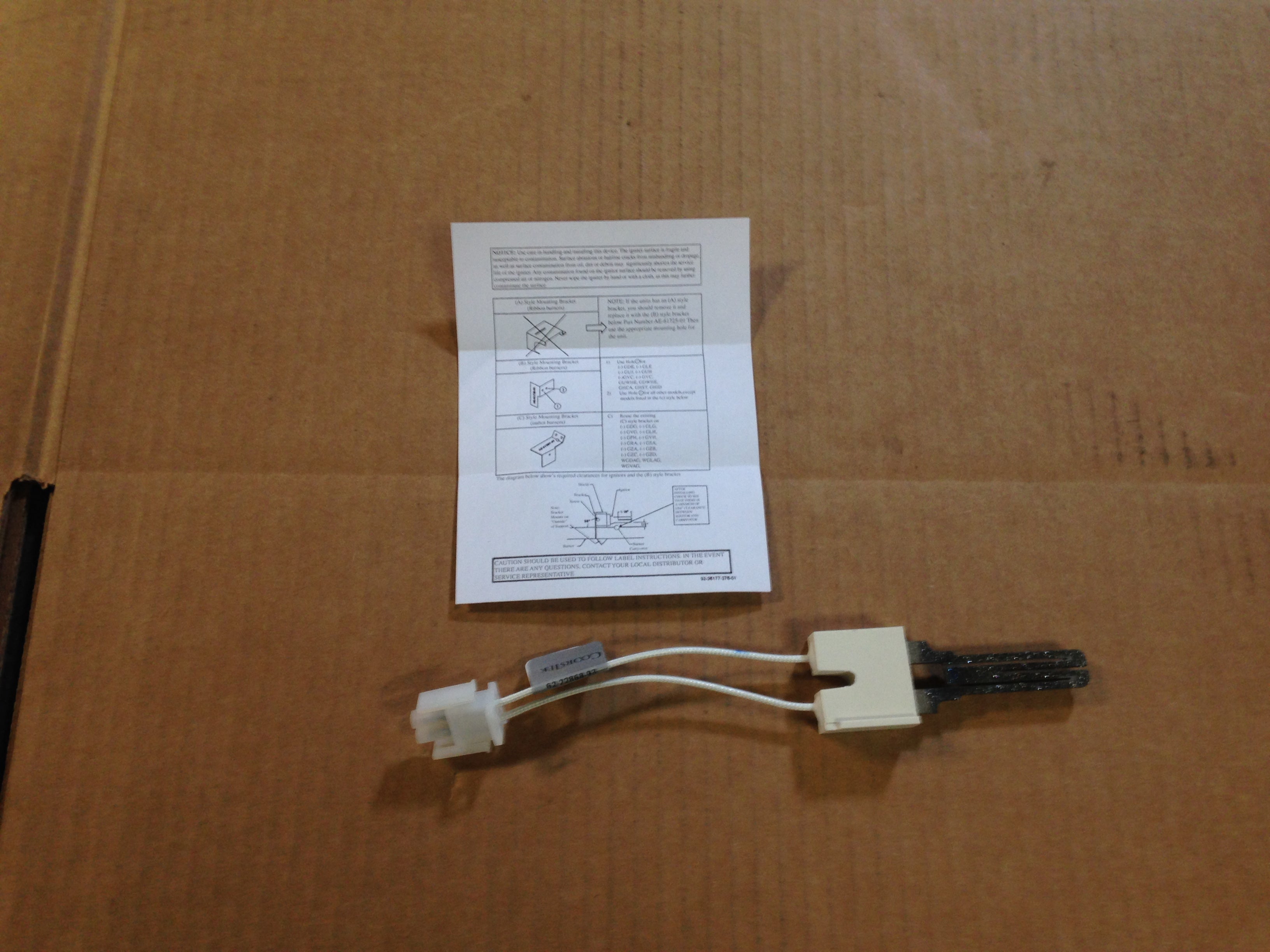 Hot Surface Ignitor Kit,120V – Surplus City Liquidators