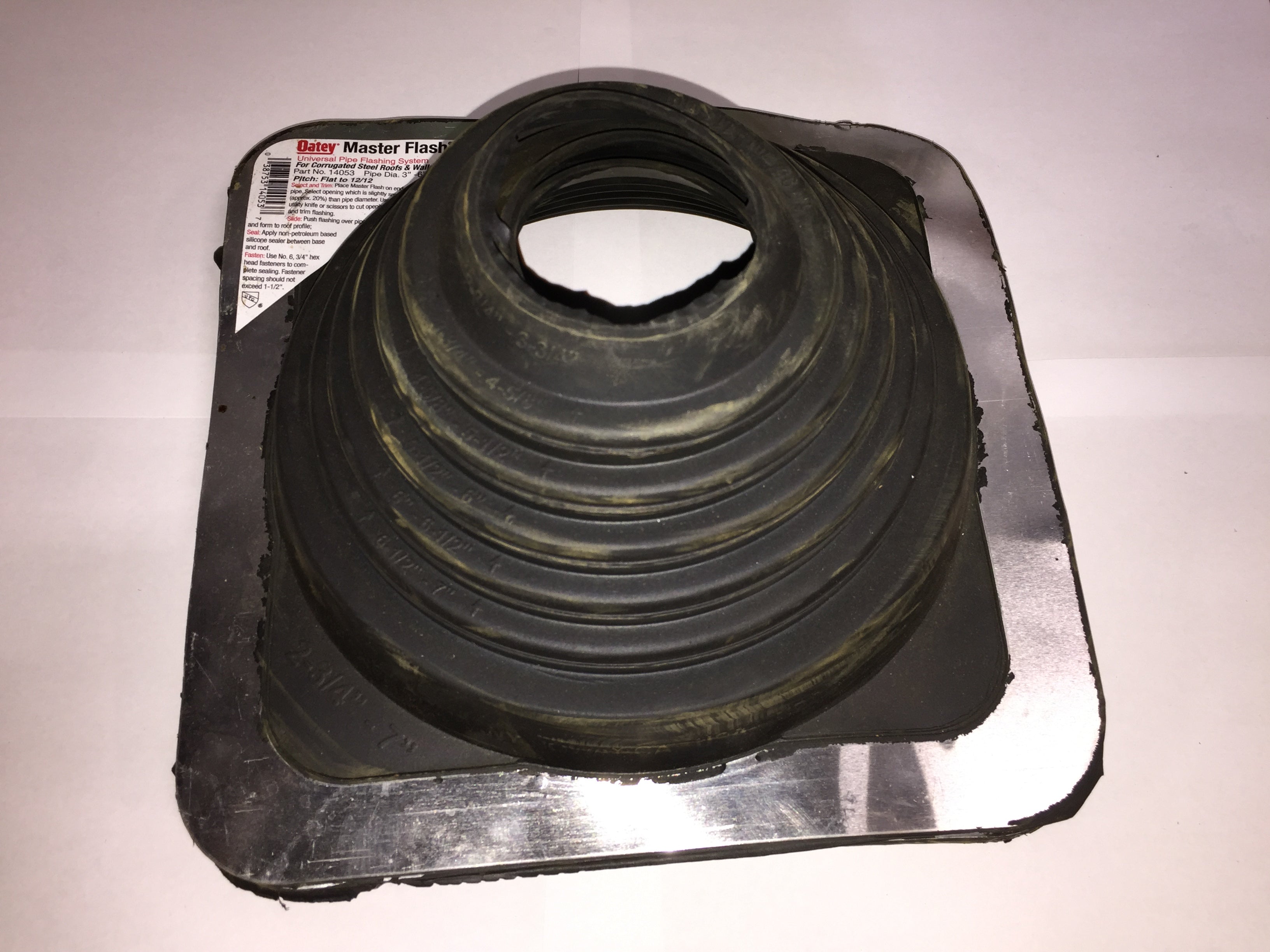 3"-6" VENT PIPE FLASH BOOT – Surplus City