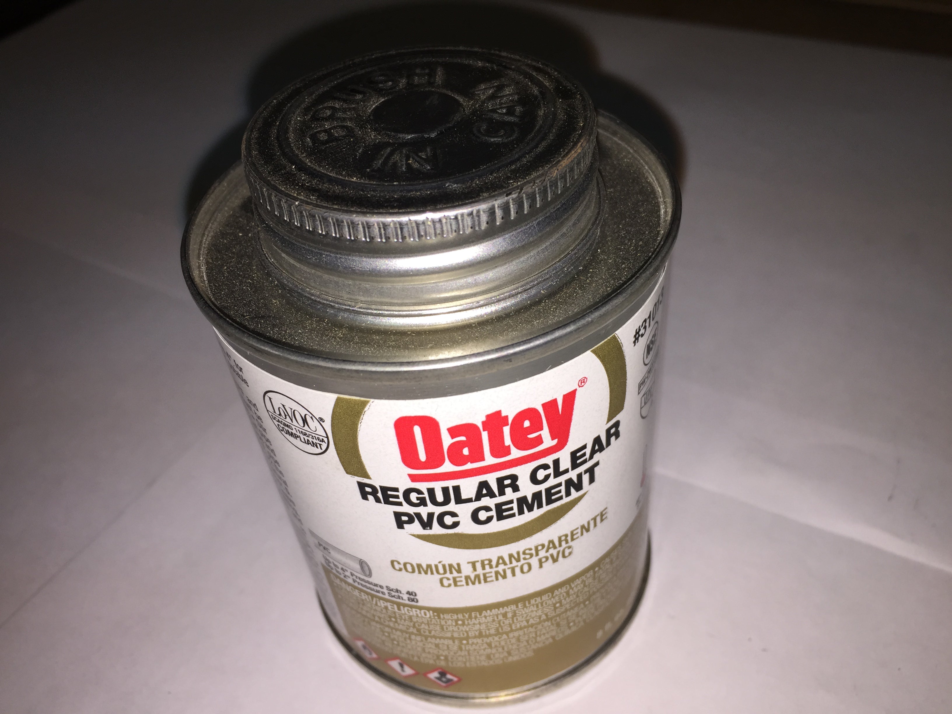 REGULAR PVC CEMENT CLEAR 8 OZ – Surplus City Liquidators