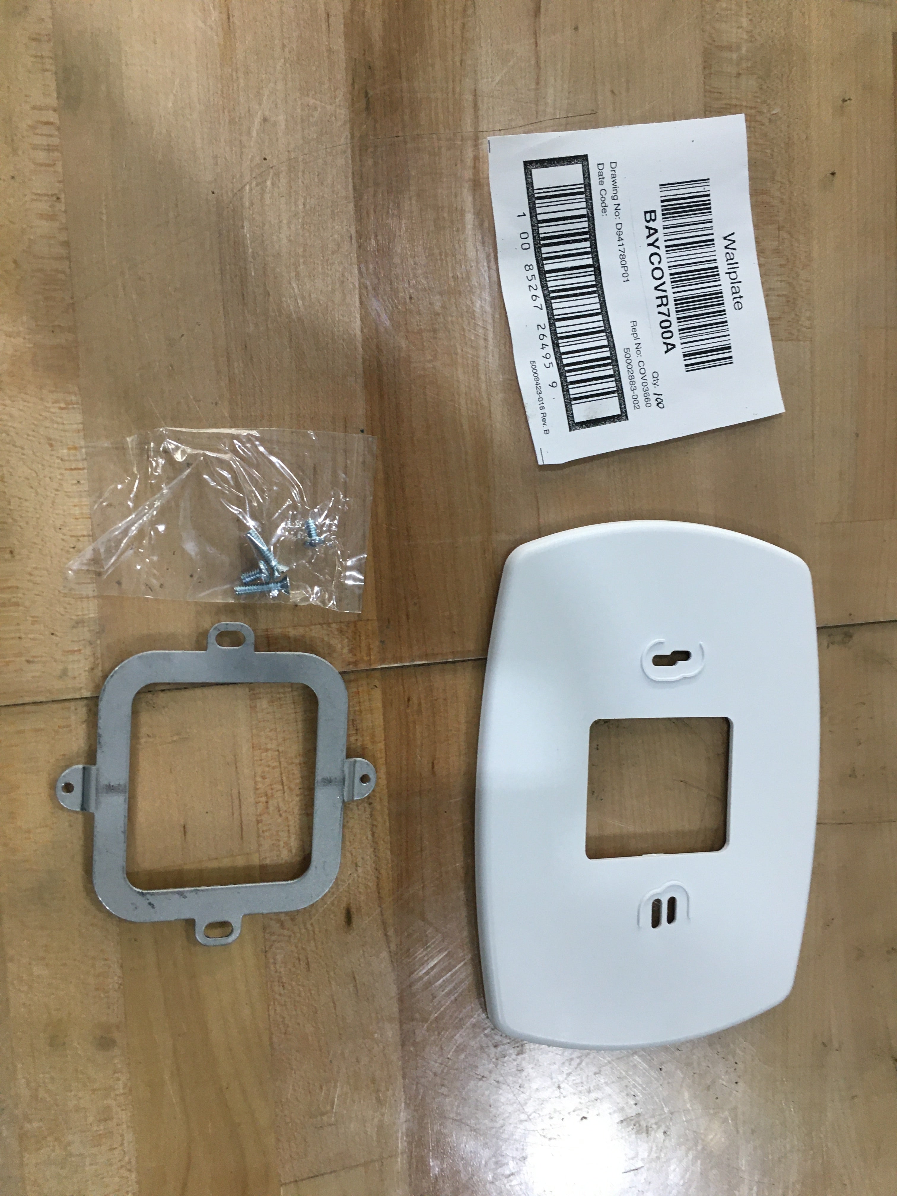 5 in. Cover Wall Plate for Trane TCONT602AF22MA Programmable Comfort C ...