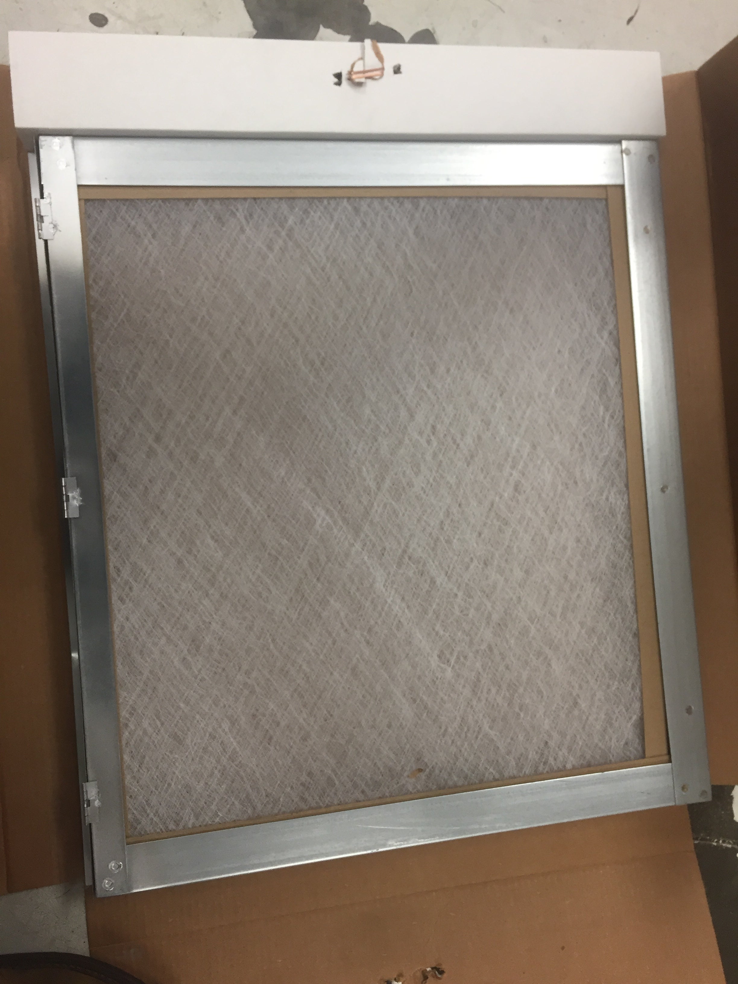 Slimfit 20X22"X1" Filter Rack With Filter Included For Tem Air Handler ...