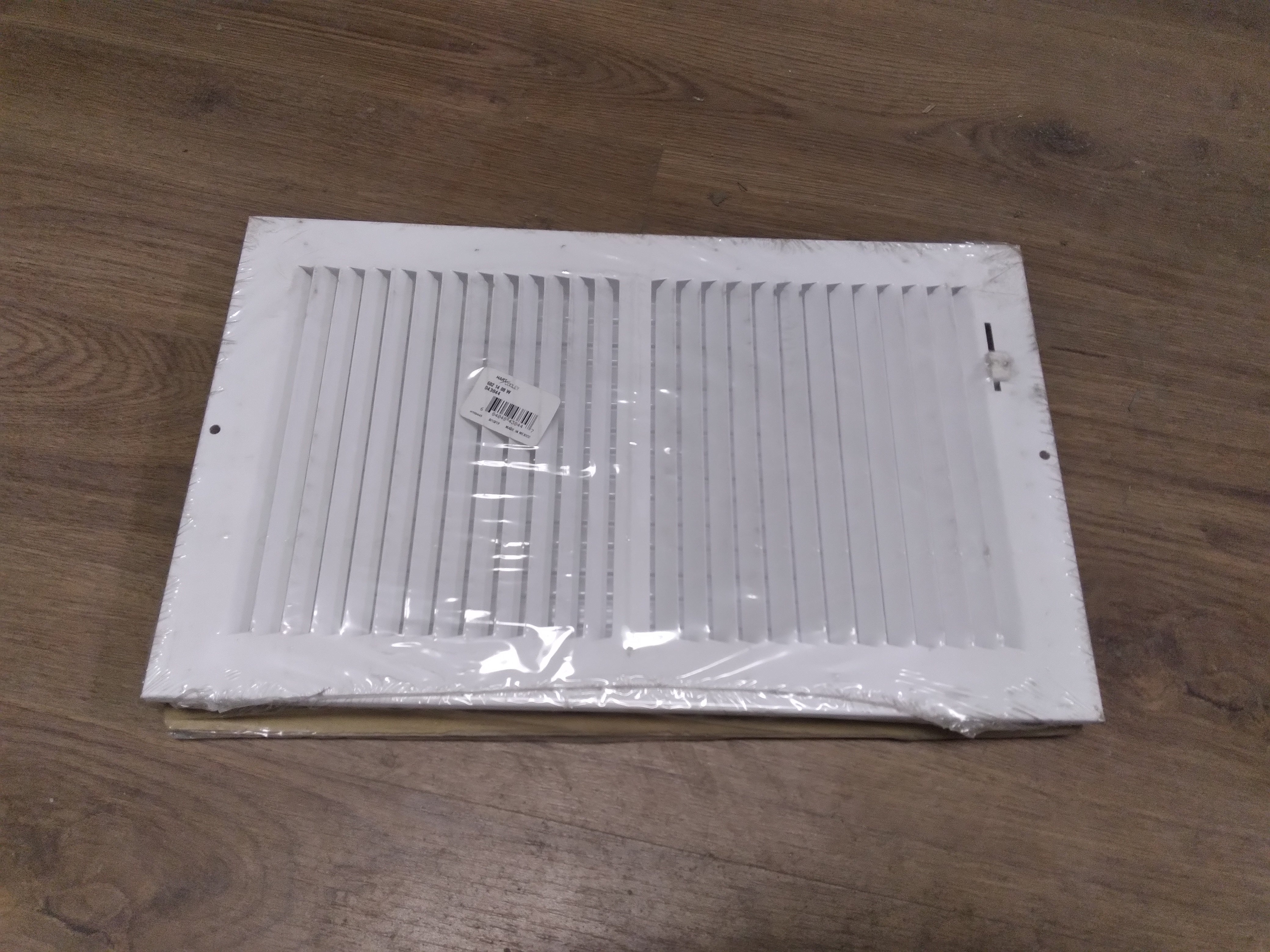 14" X 8" White Steel 2-Way Register, 10 Per Case – Surplus City