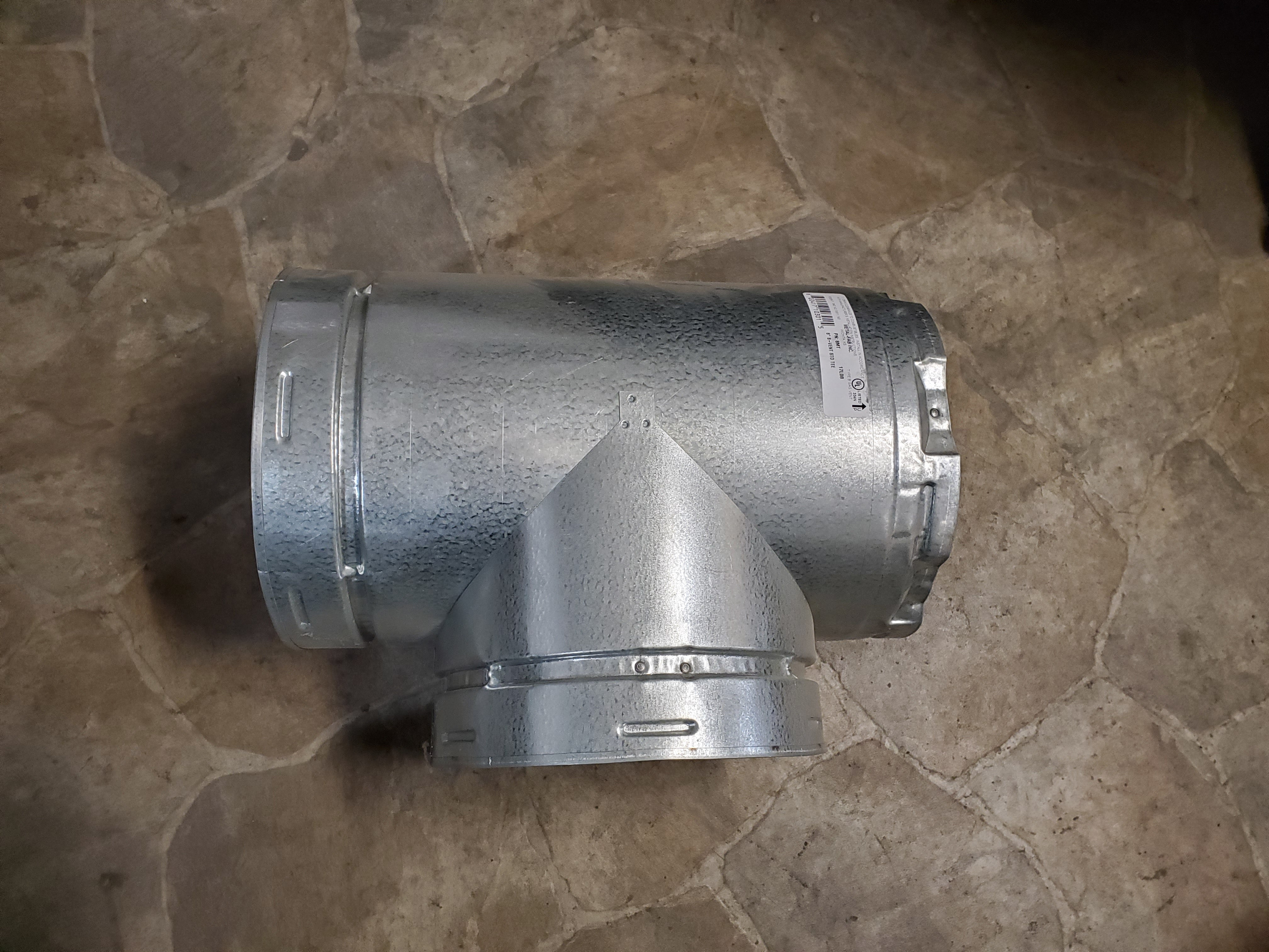 8" B-VENT STANDARD TEE – Surplus City