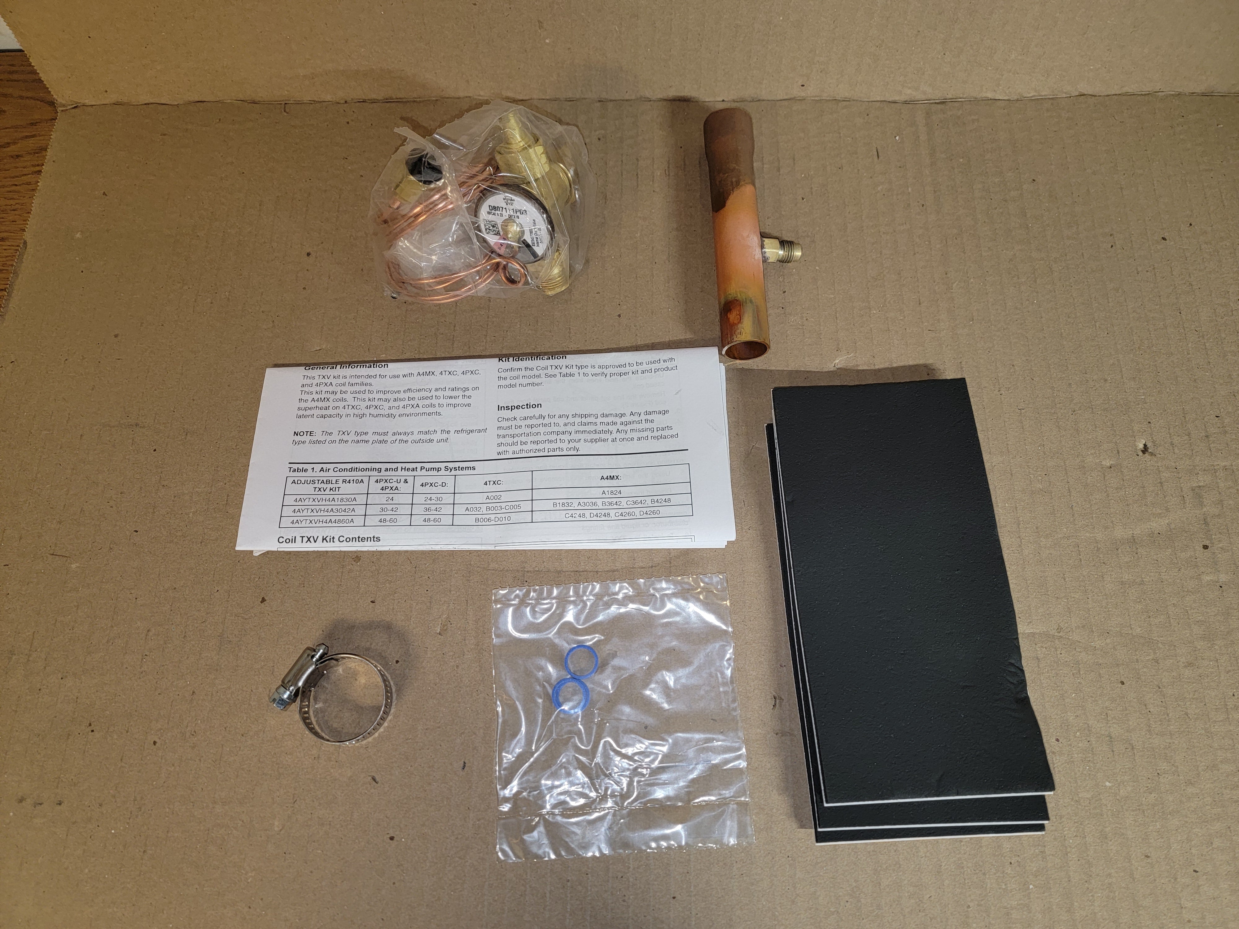 4T-5T FIELD MOUNTED ADJUSTABLE TXV KIT, R-410A – Surplus City Liquidators