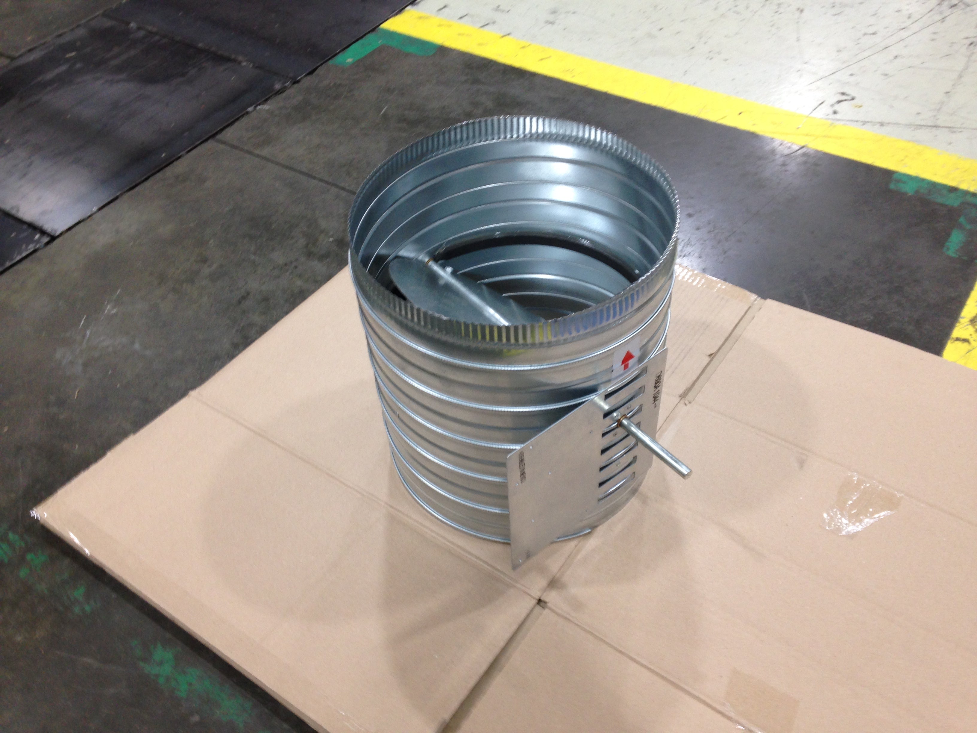 14 Round Damper With Ml6161 Mounting Plate And 2" Axle Extension ...