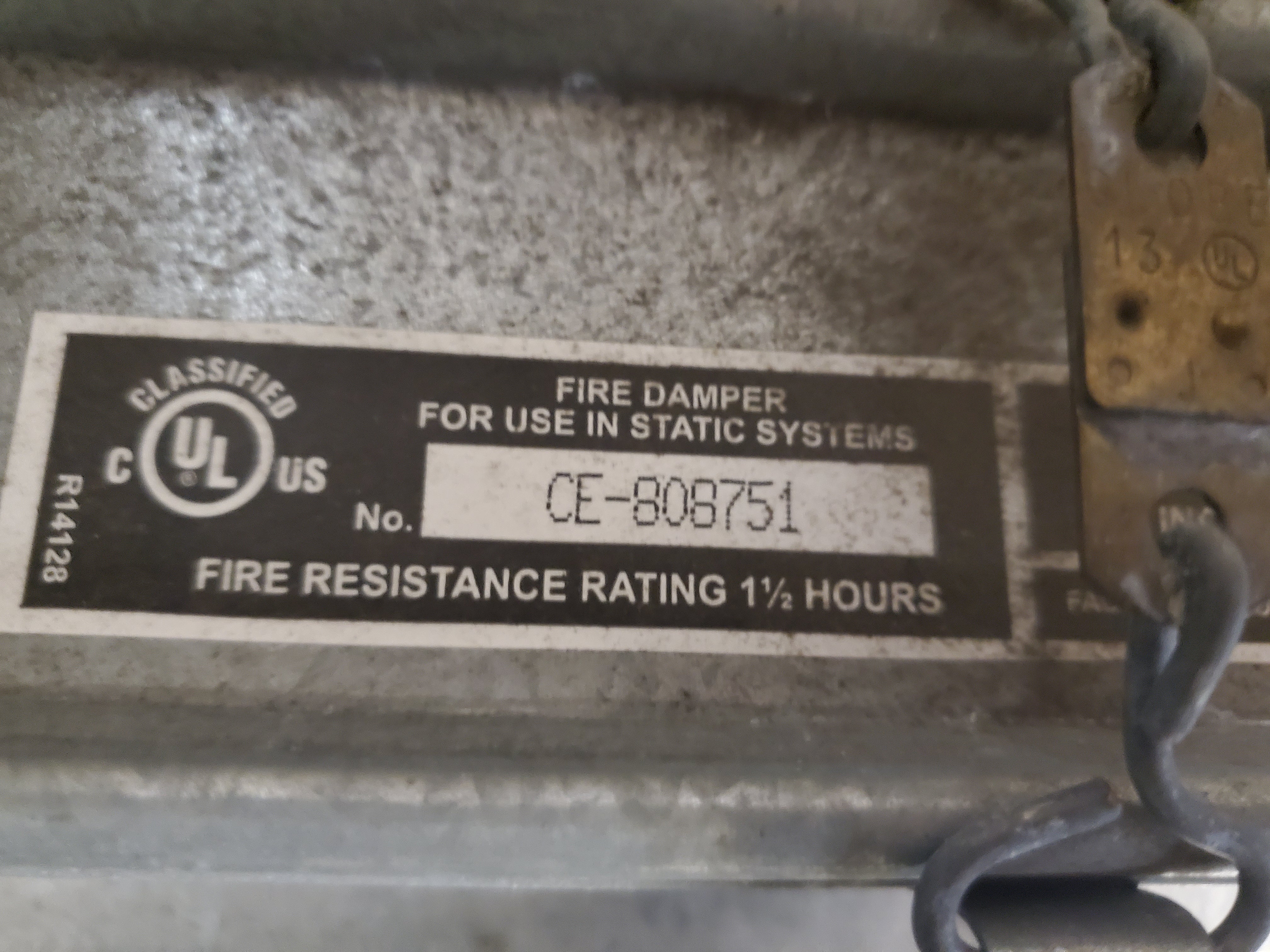 16X16 Fire Damper – Surplus City