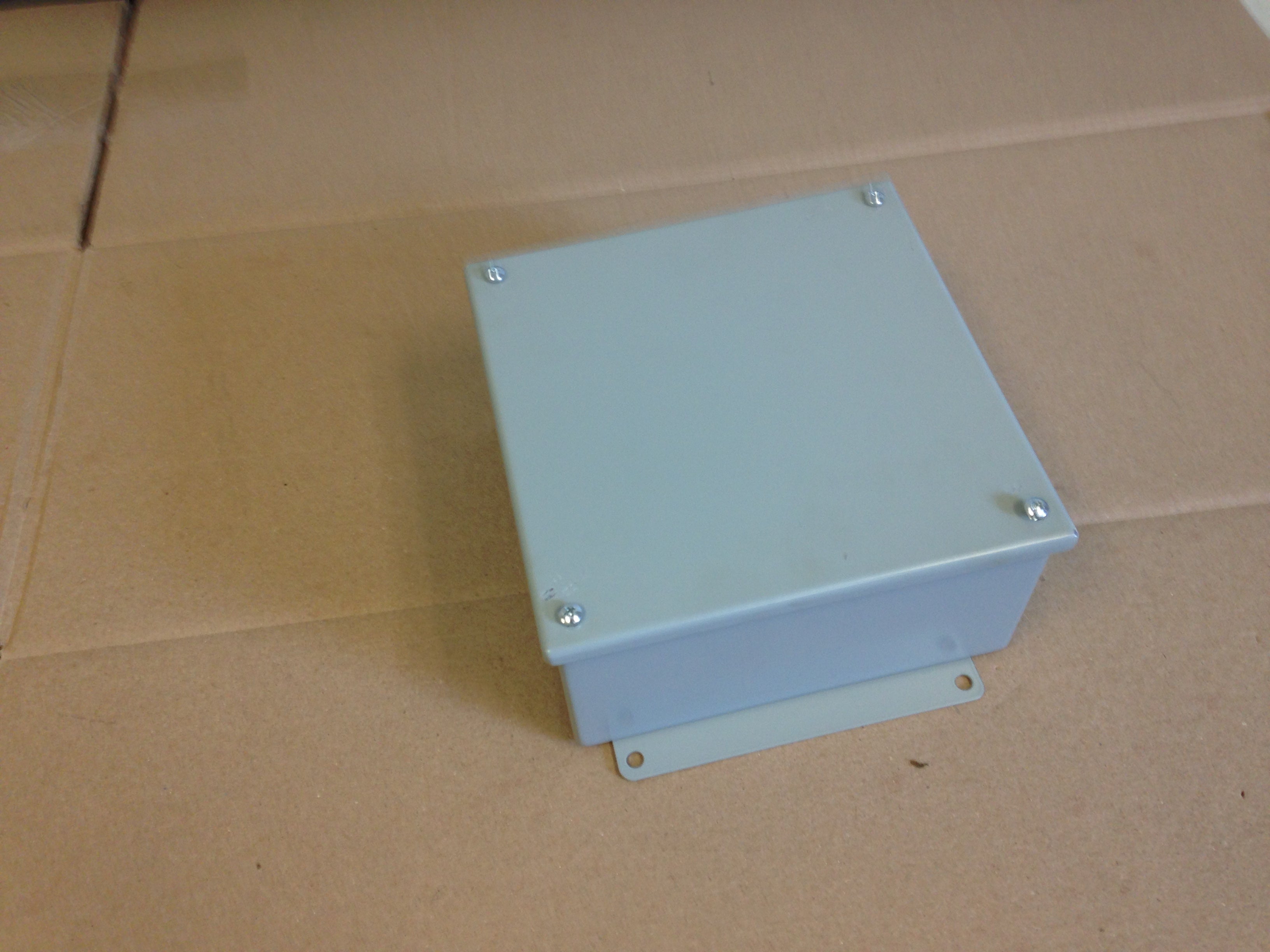 BOX; ENCLOSURE, 8" X 8" X 4" – Surplus City