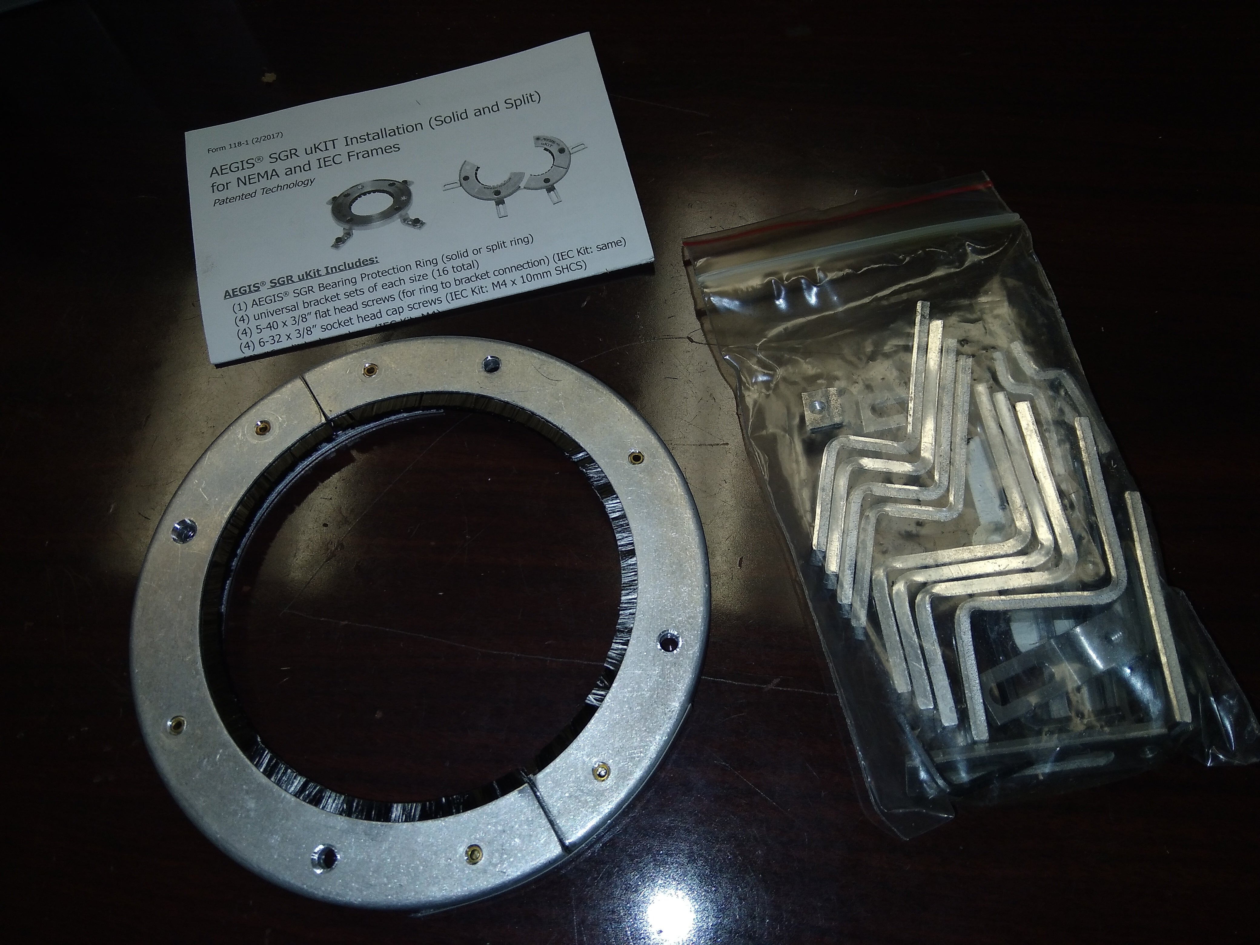 BEARING PROTECTION RING/W UNIVERSAL MOUNTING BRACKETS – Surplus City ...