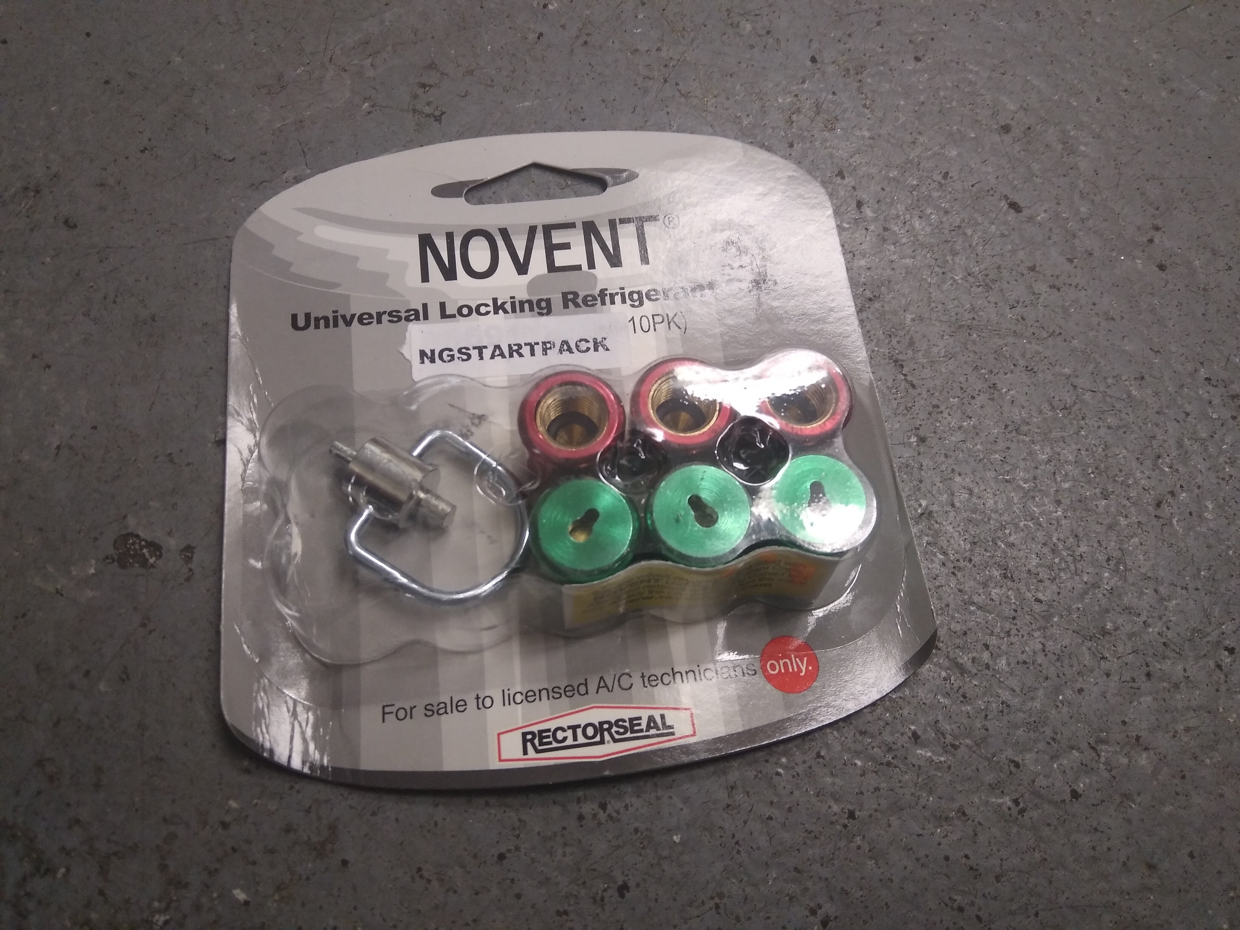 TAMPER RESISTANT REFRIGERANT CAP STARTER PACK R22,R410A – Surplus City ...