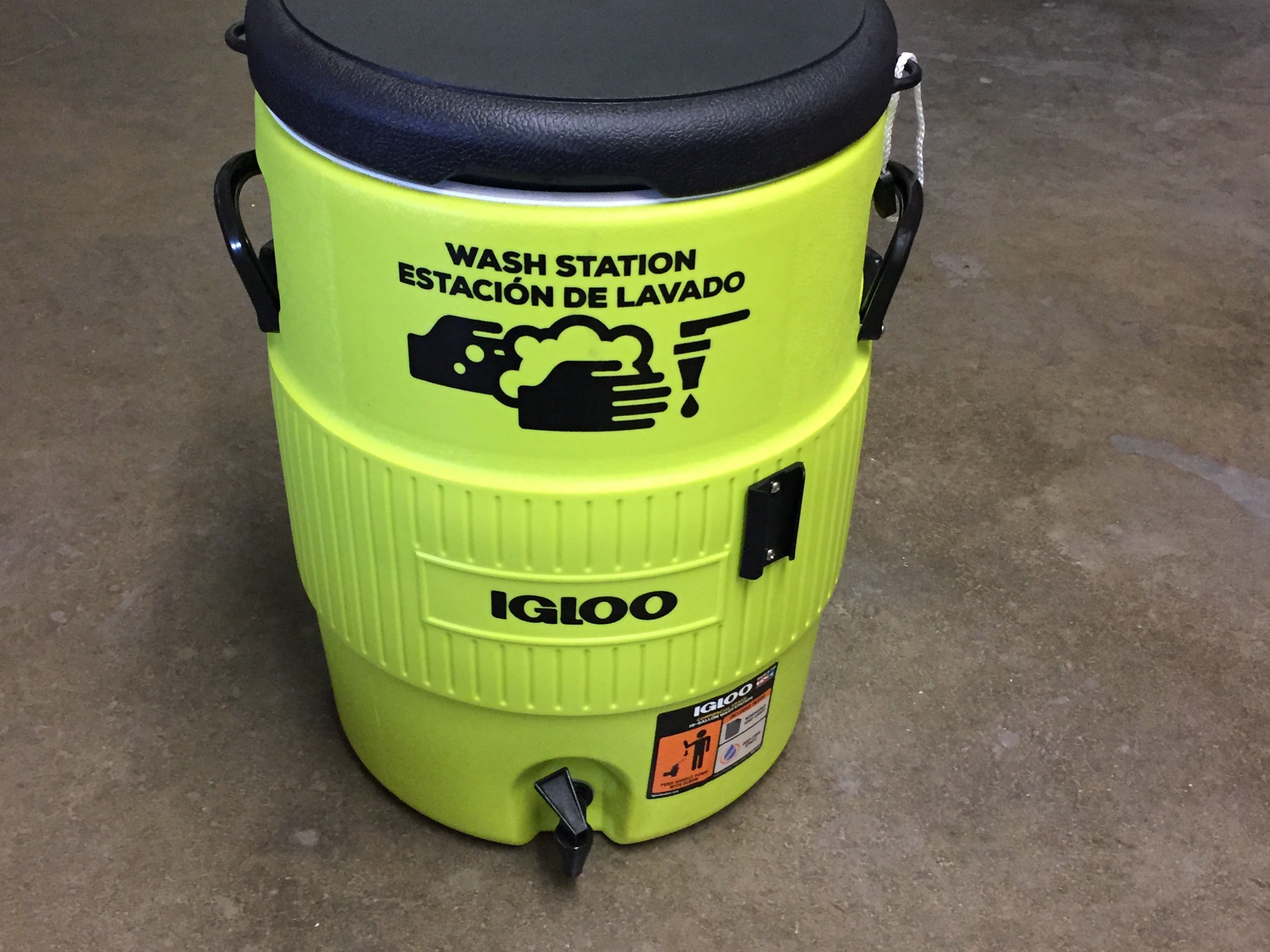 10GAL/40 QUARTS-IGLOO HANDWASH STATION – Surplus City Liquidators
