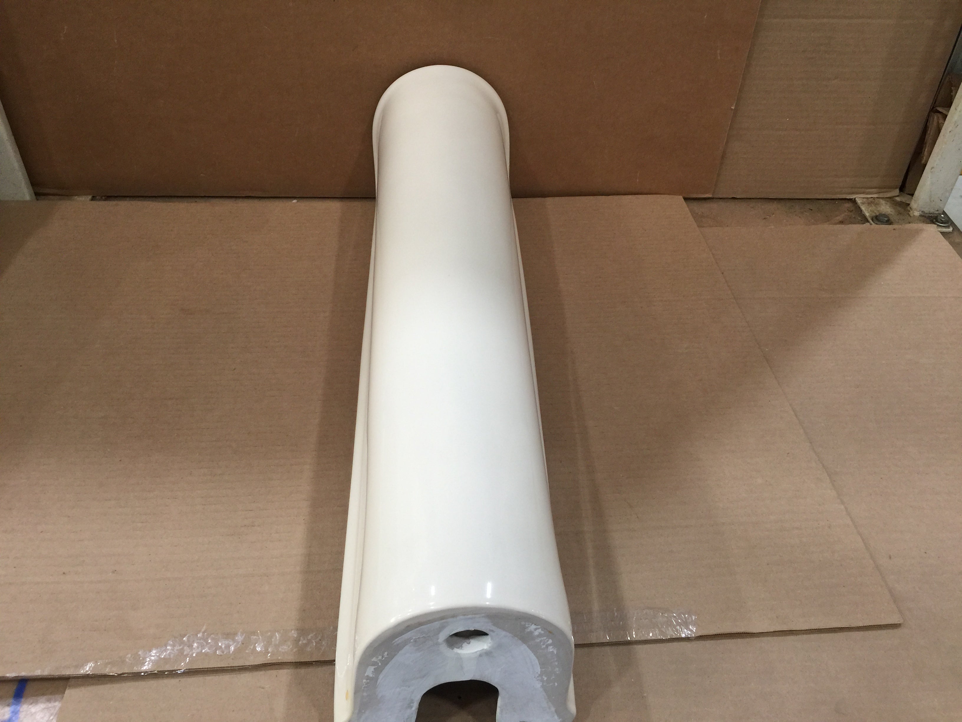 RAVENNA PEDESTAL SINK BASE BONE – Surplus City Liquidators