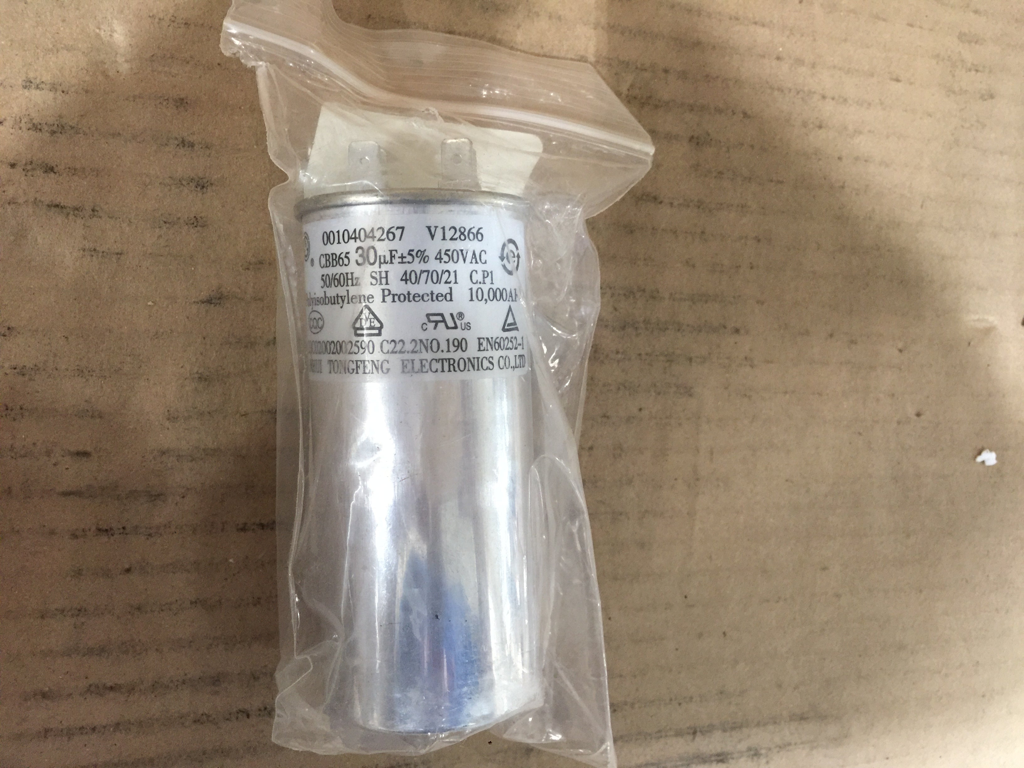 Capacitor; 15Mf 450V (Compressor) – Surplus City