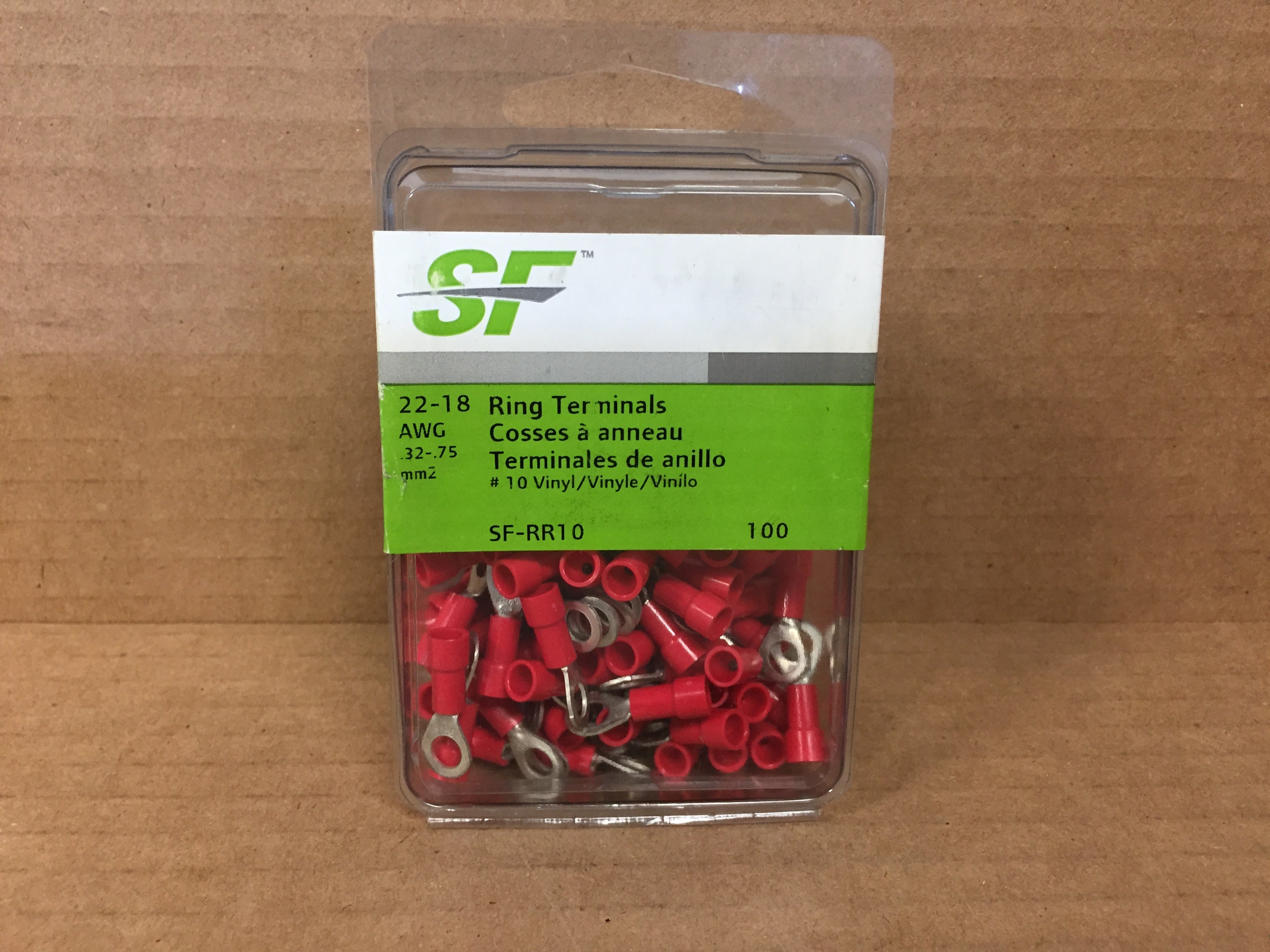 Terminal; 22-18 AWG Ring Tongue #10 – Surplus City