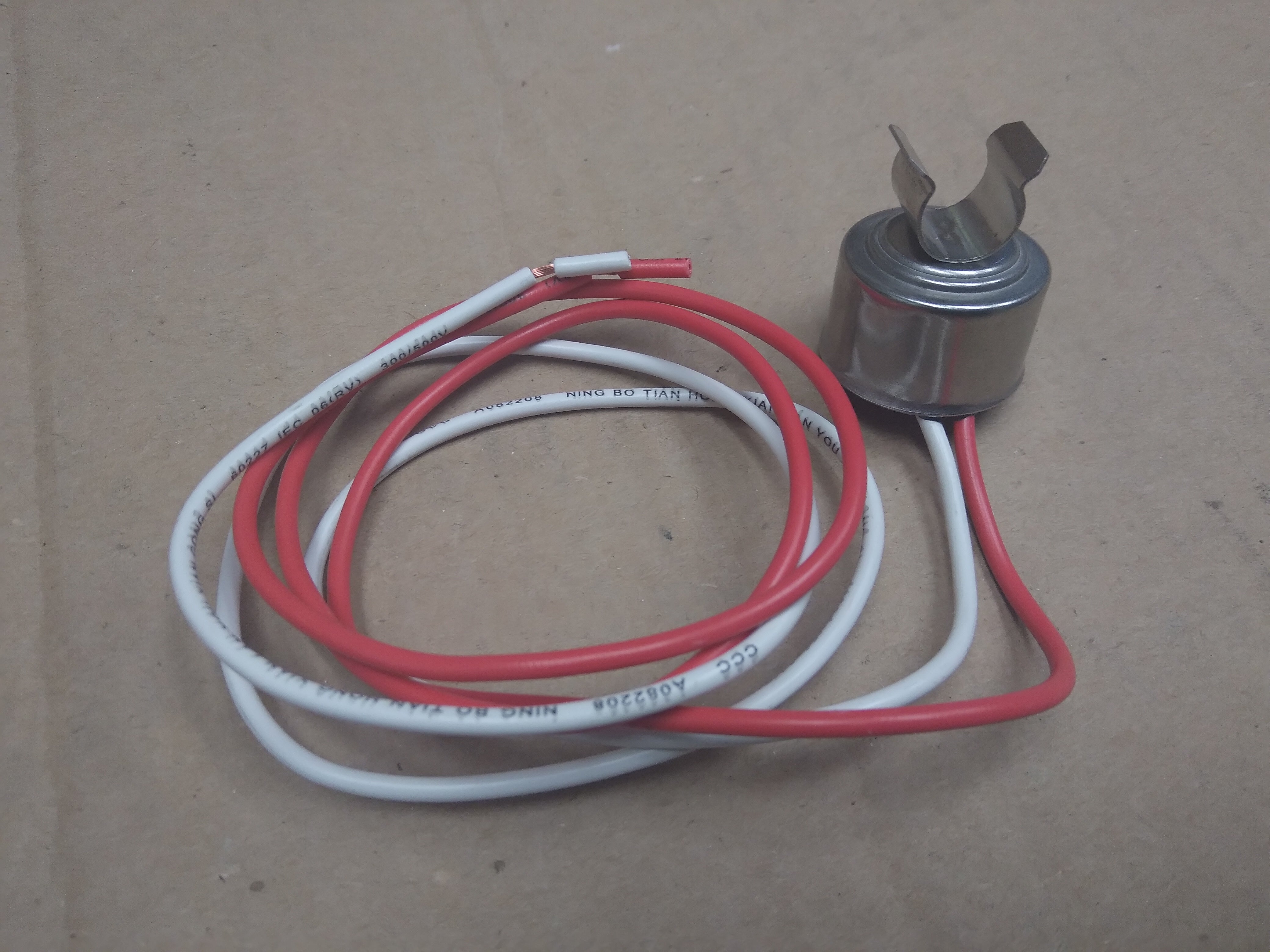 Control Thermostat 72F Open 28F Closed – Surplus City