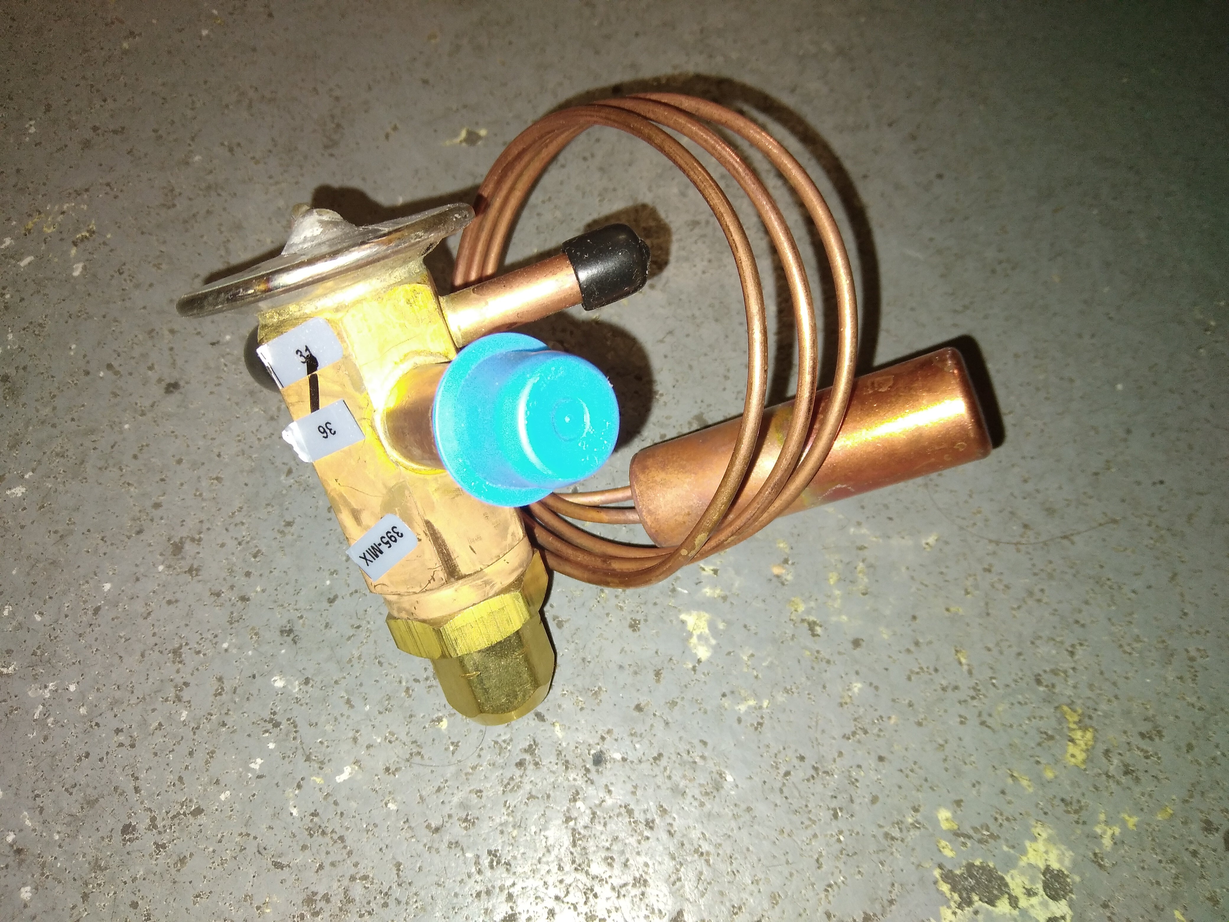 2.5 TON TXV VALVE R22-R407C 1/4" EXTERNAL EQUALIZER – Surplus City ...