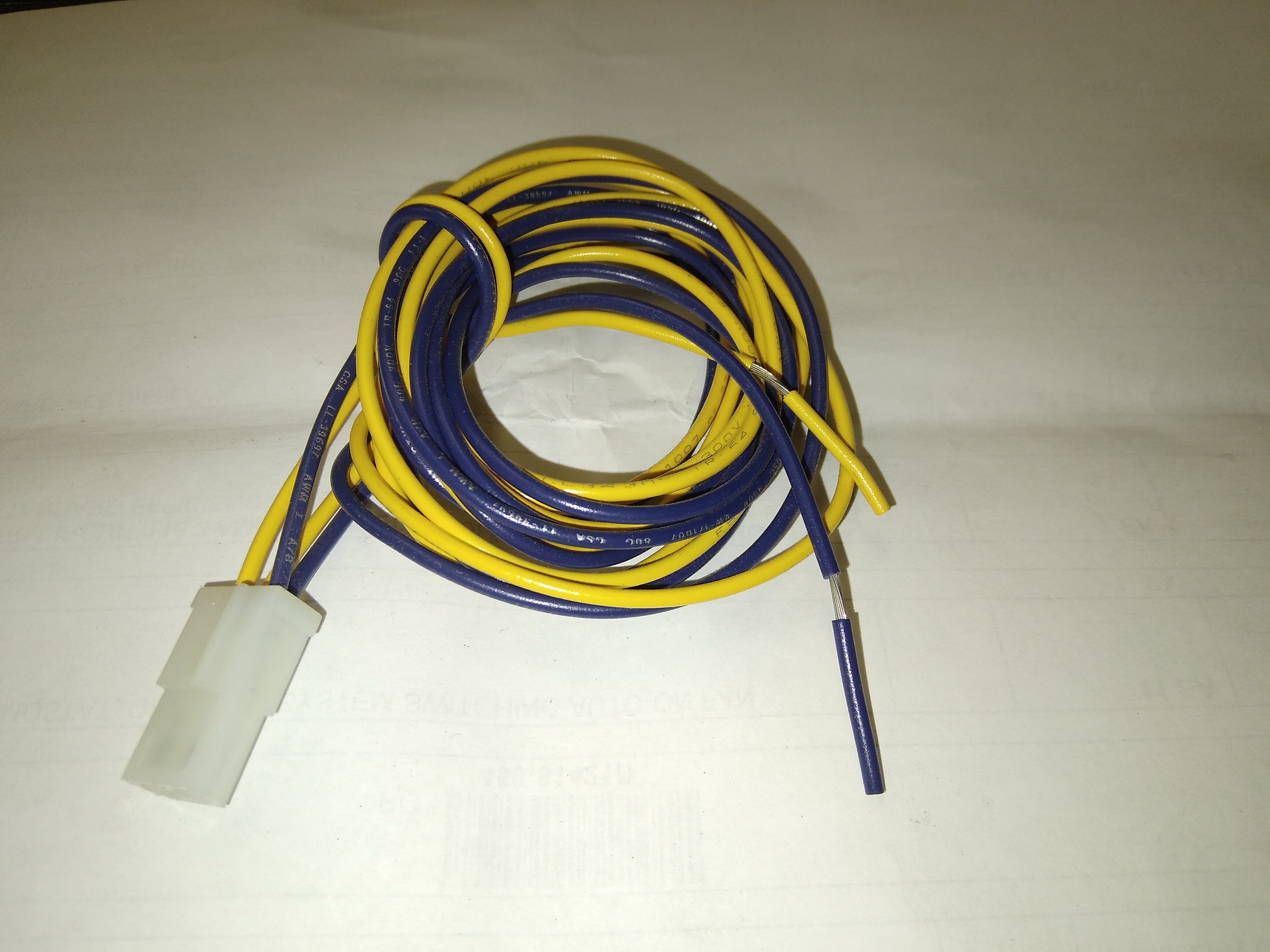 CABLE; 24 VAC EXTENDER WITH 2 POSITION MOLEX PLUG – Surplus City