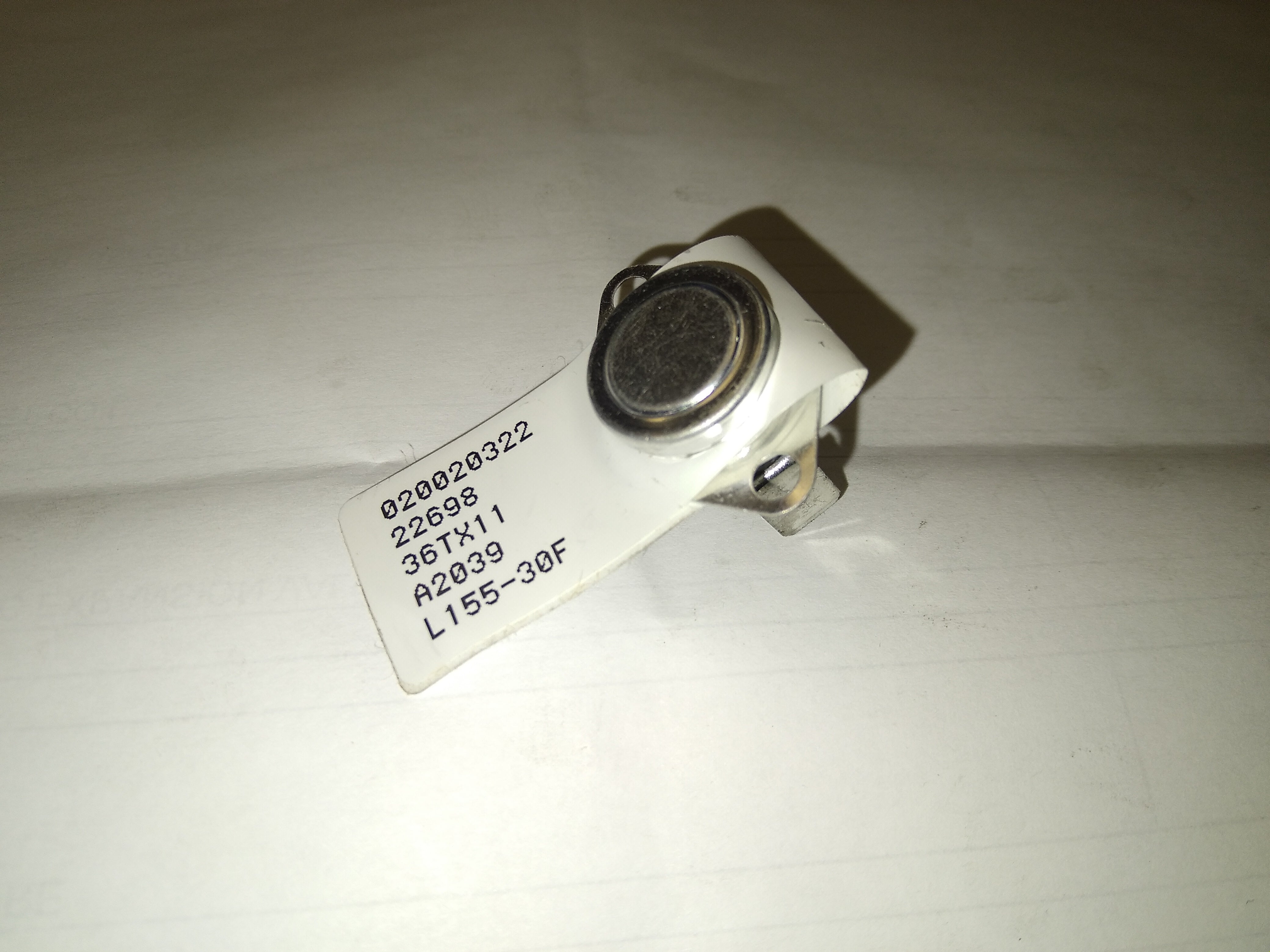 Limit Switch L155-30F 155F Open, 125F Closed – Surplus City Liquidators
