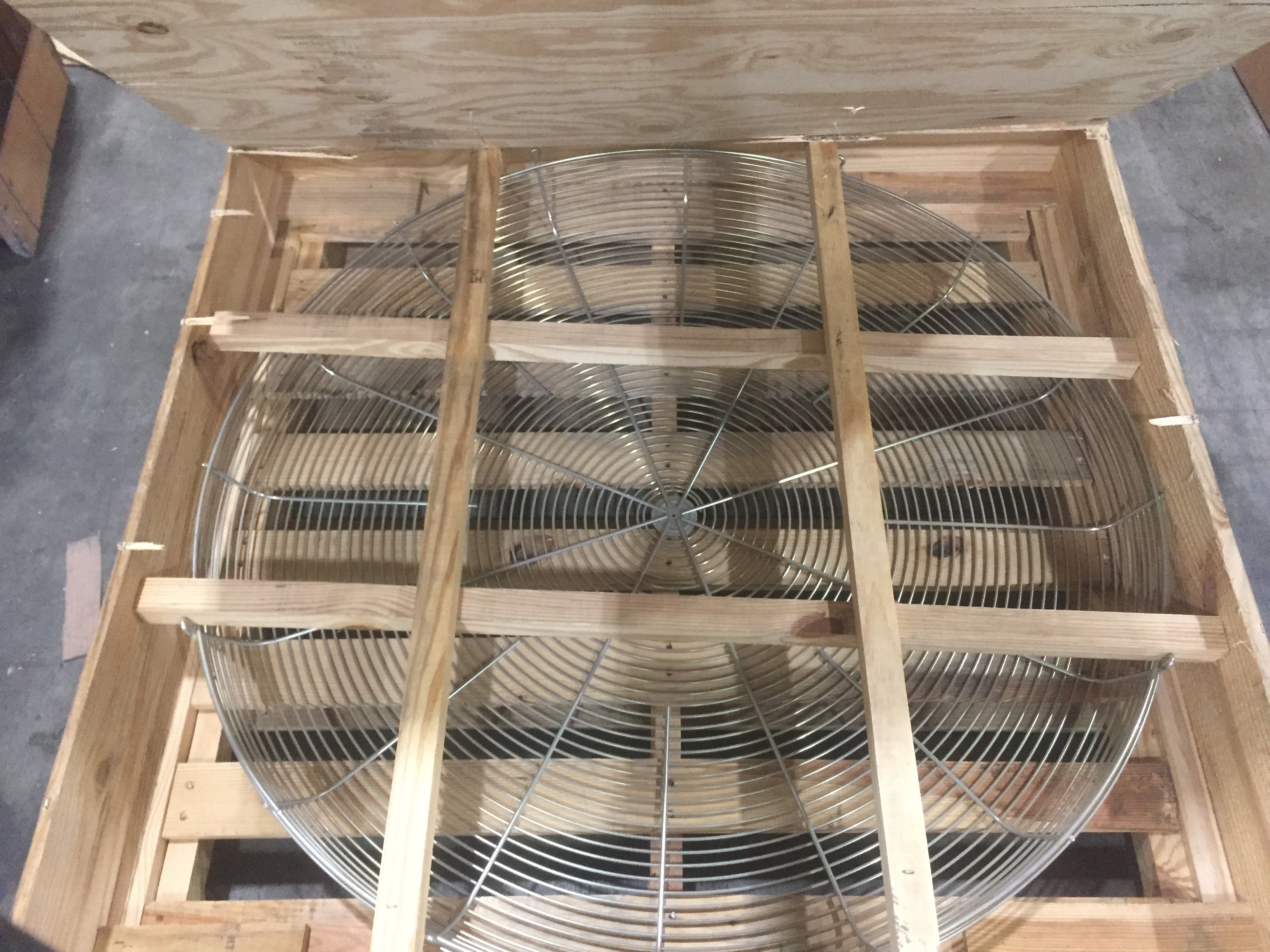 FAN GUARD ON E & R COMPRESSOR UNITS WITH 48" FANS – Surplus City ...