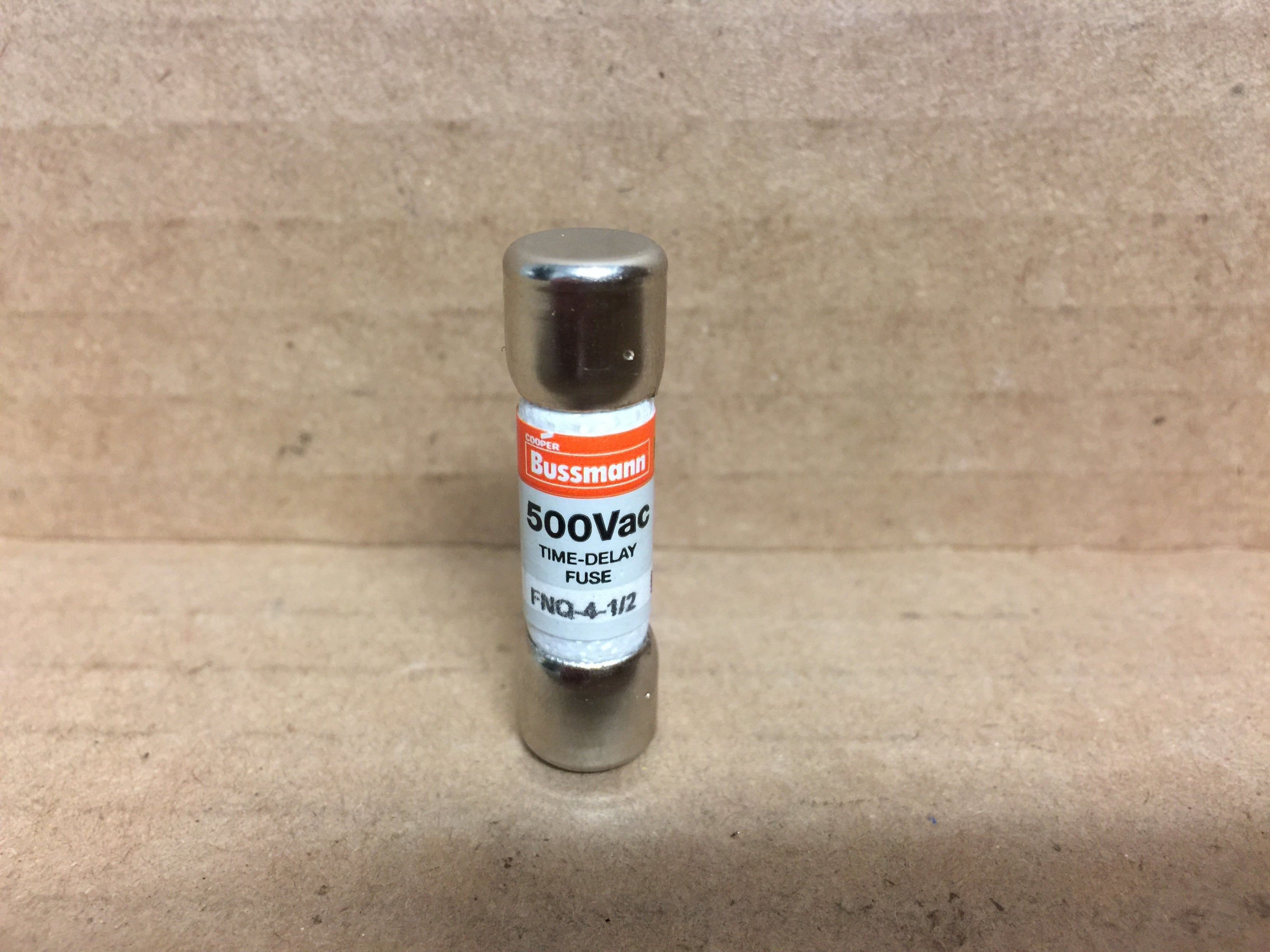 FUSE; TIME DELAY, POWER FERRULE, 500VAC, 4.5 AMP, 10PK – Surplus City