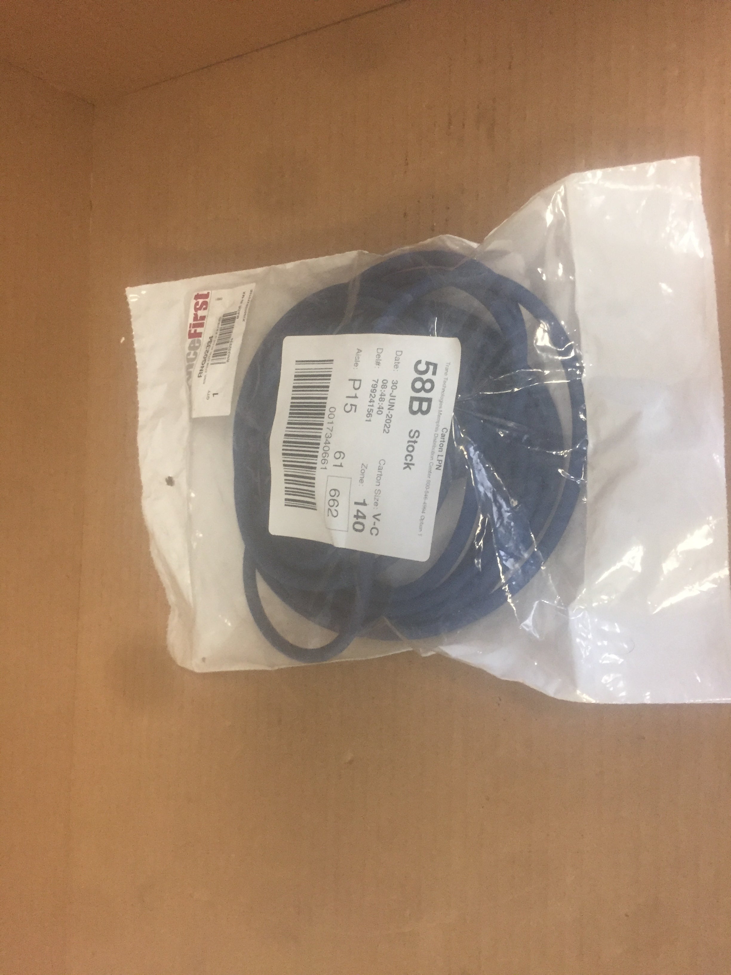 EPDM RING E0740 65.5 ID x 0.275 RD – Surplus City