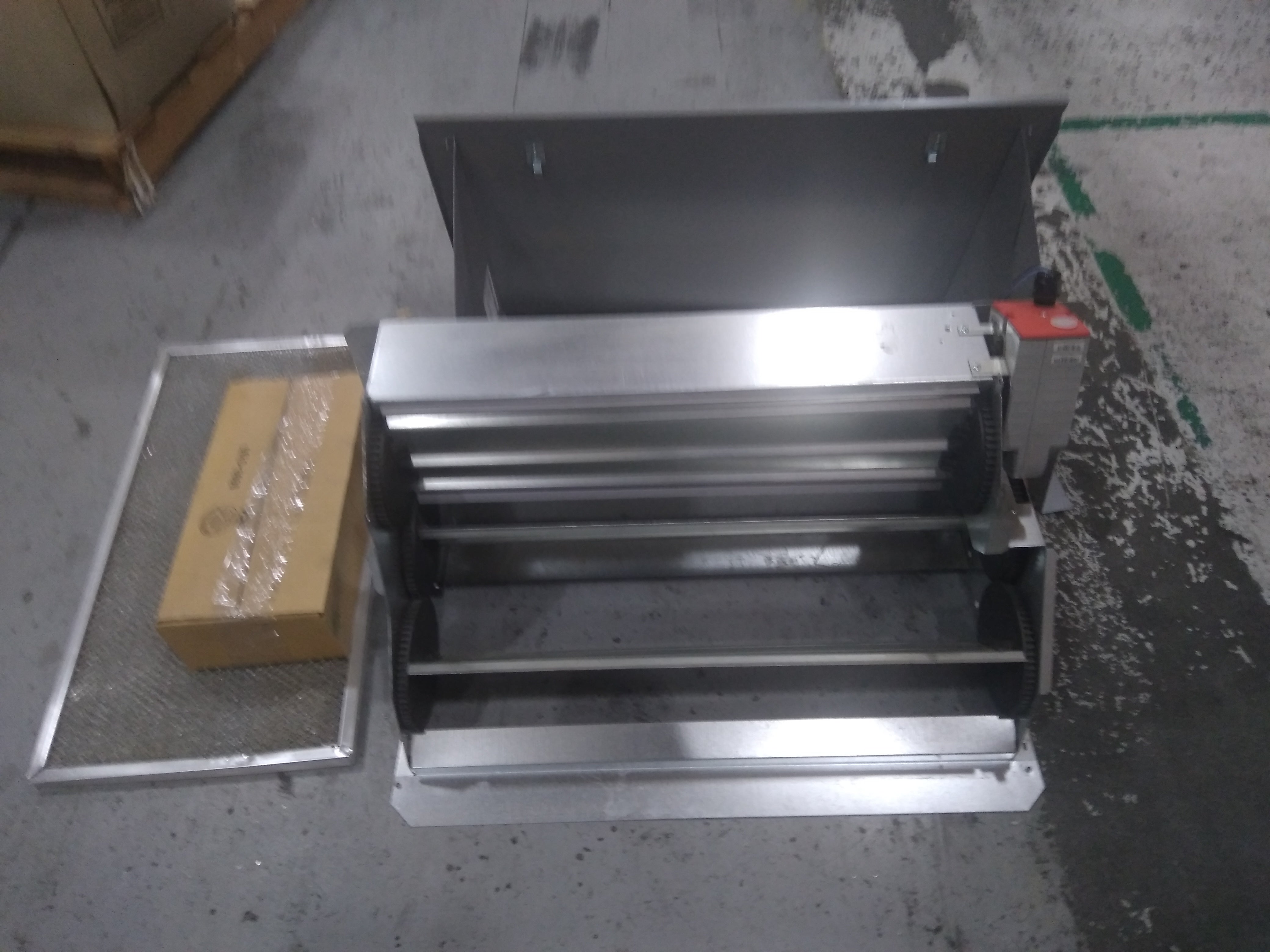 Vertical DOWNFLOW Economizer with Honeywell Jade Controls, Adjustable ...